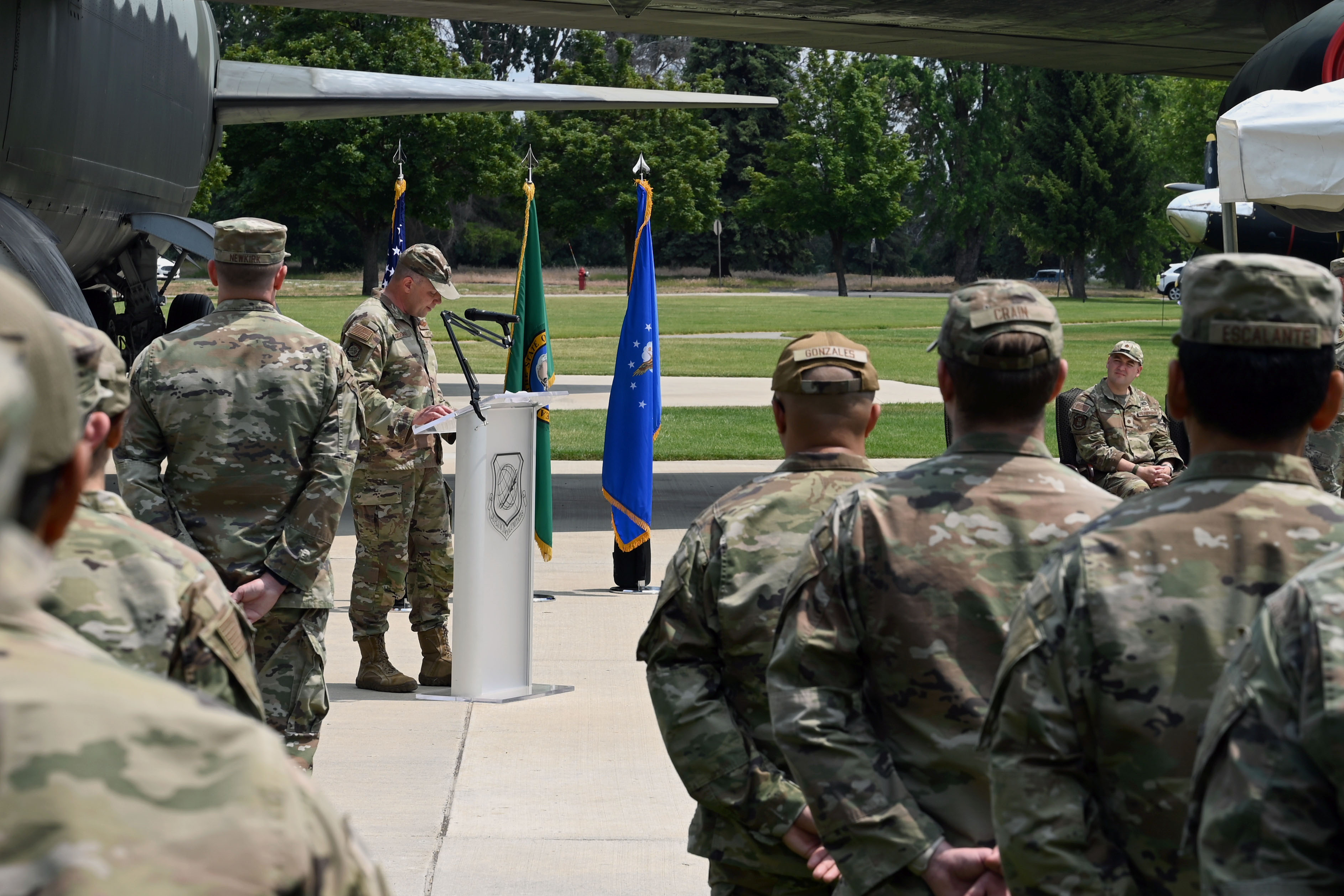 92nd CPTS change of command ceremony > Fairchild Air Force Base > News