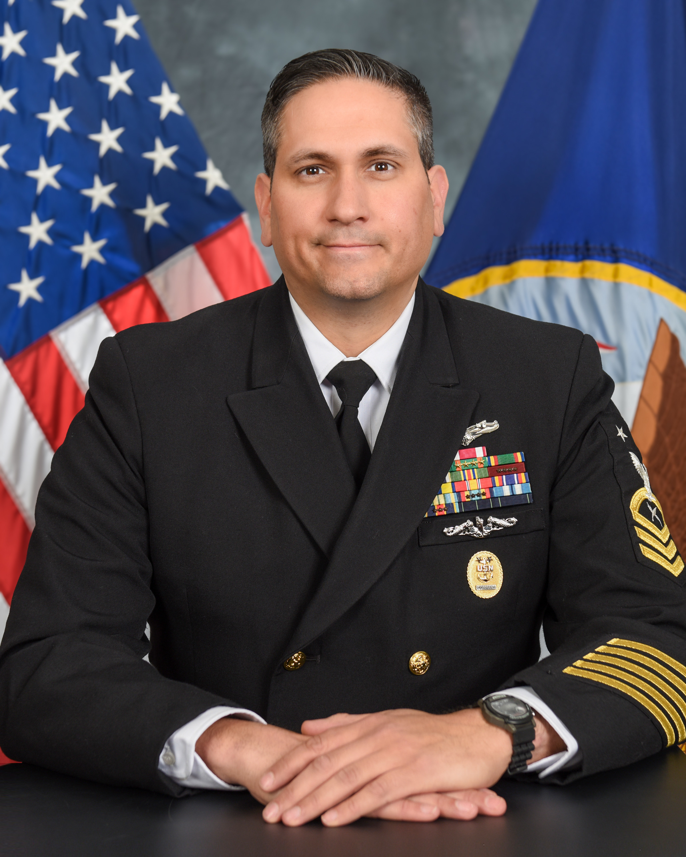 CTMCM (IW/SG/SW) Tyler Murray, Senior Enlisted Leader, Navy Information ...