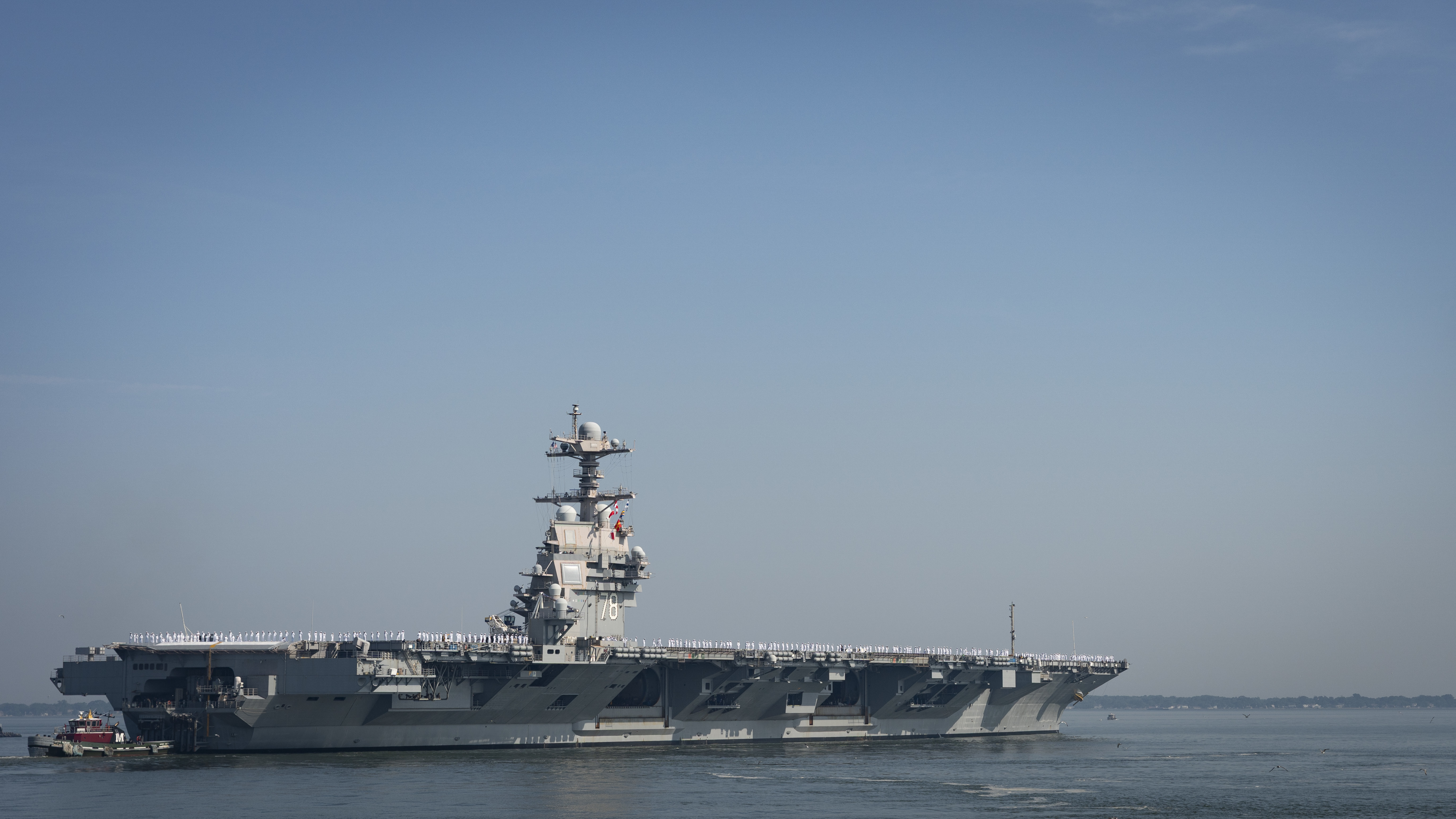 Gerald R. Ford Carrier Strike Group Departs for Deployment > U.S. Fleet Forces Command > News ...
