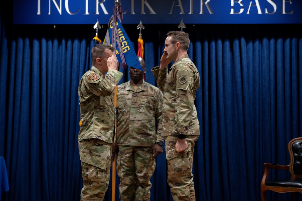 39th OSS Welcomes New Commander During Assumption of Command Ceremony ...