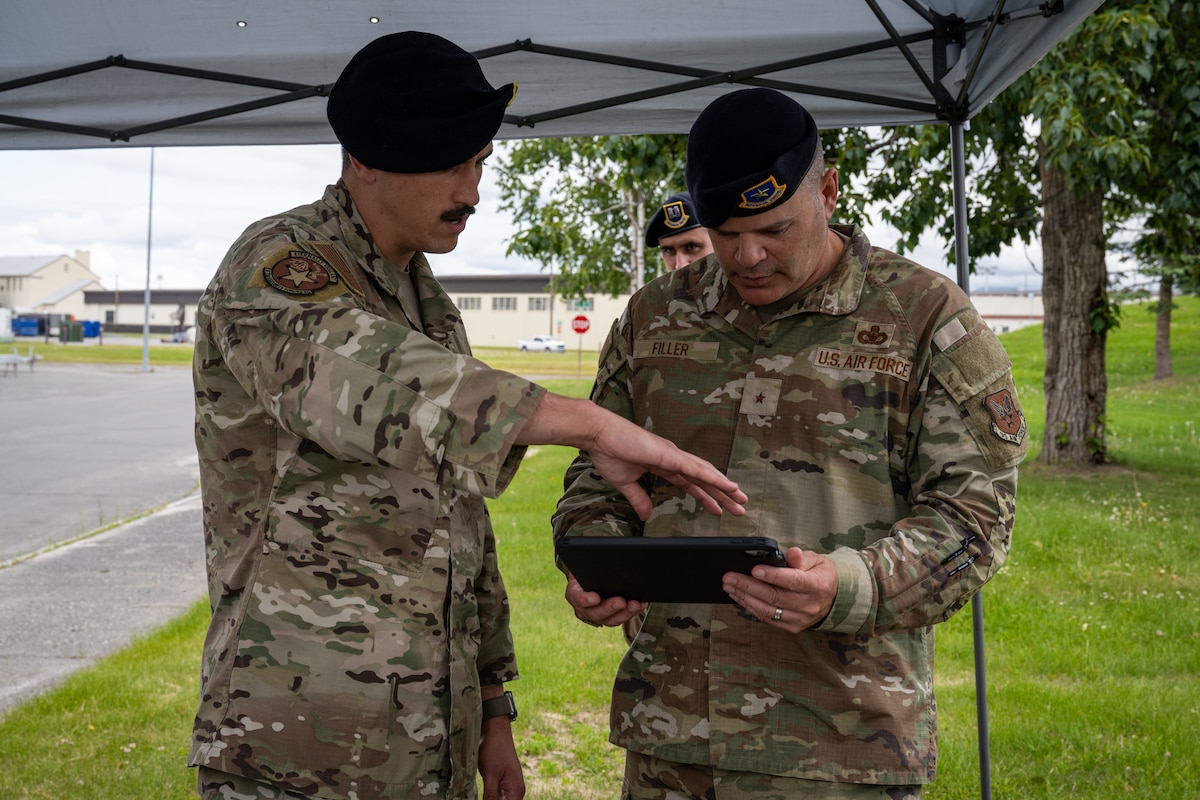 Brig. Gen. Brian Filler Visit > Joint Base Elmendorf-Richardson > News