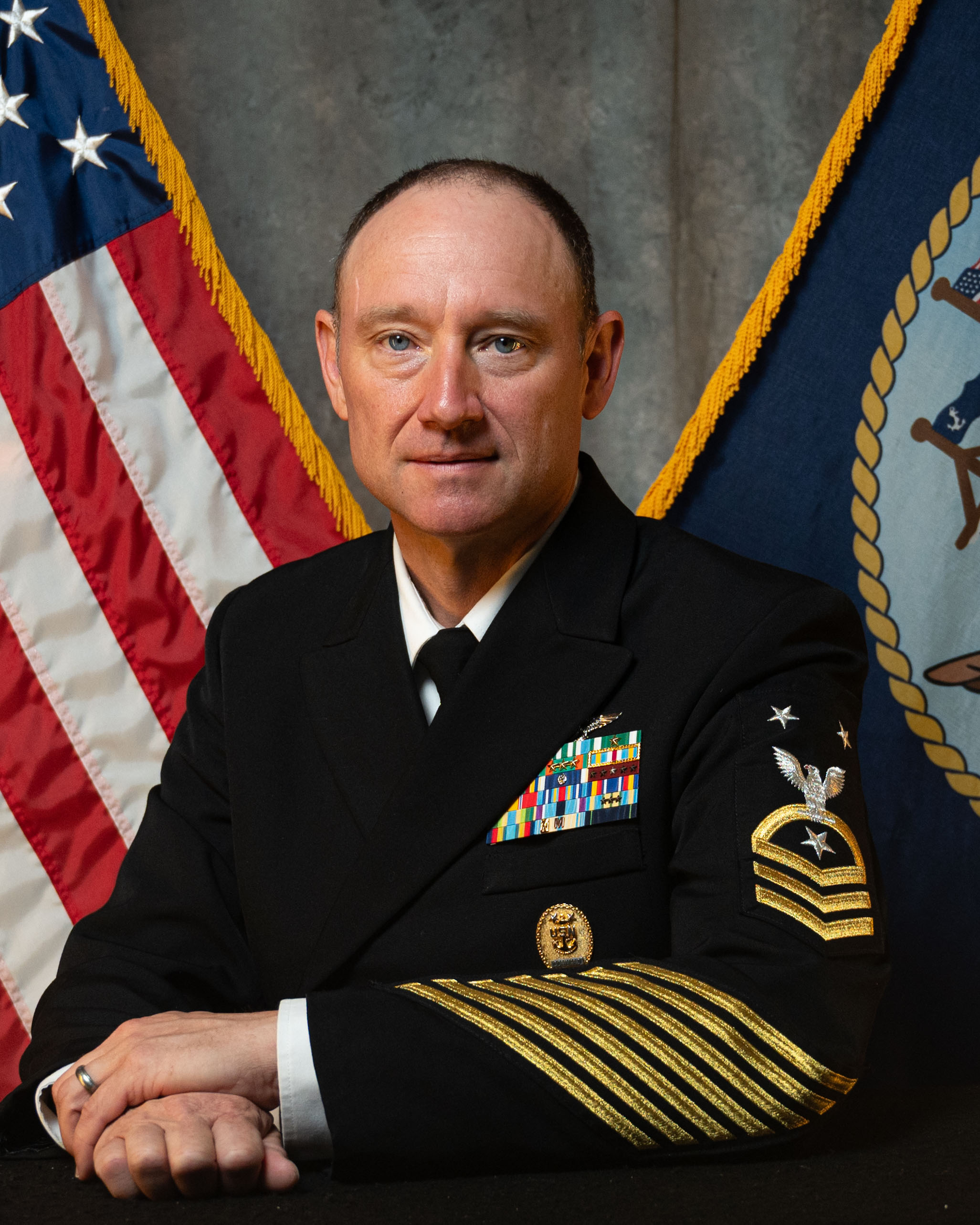 Master Chief Petty Officer (AW) Robert W. Lyons, Command Master Chief ...