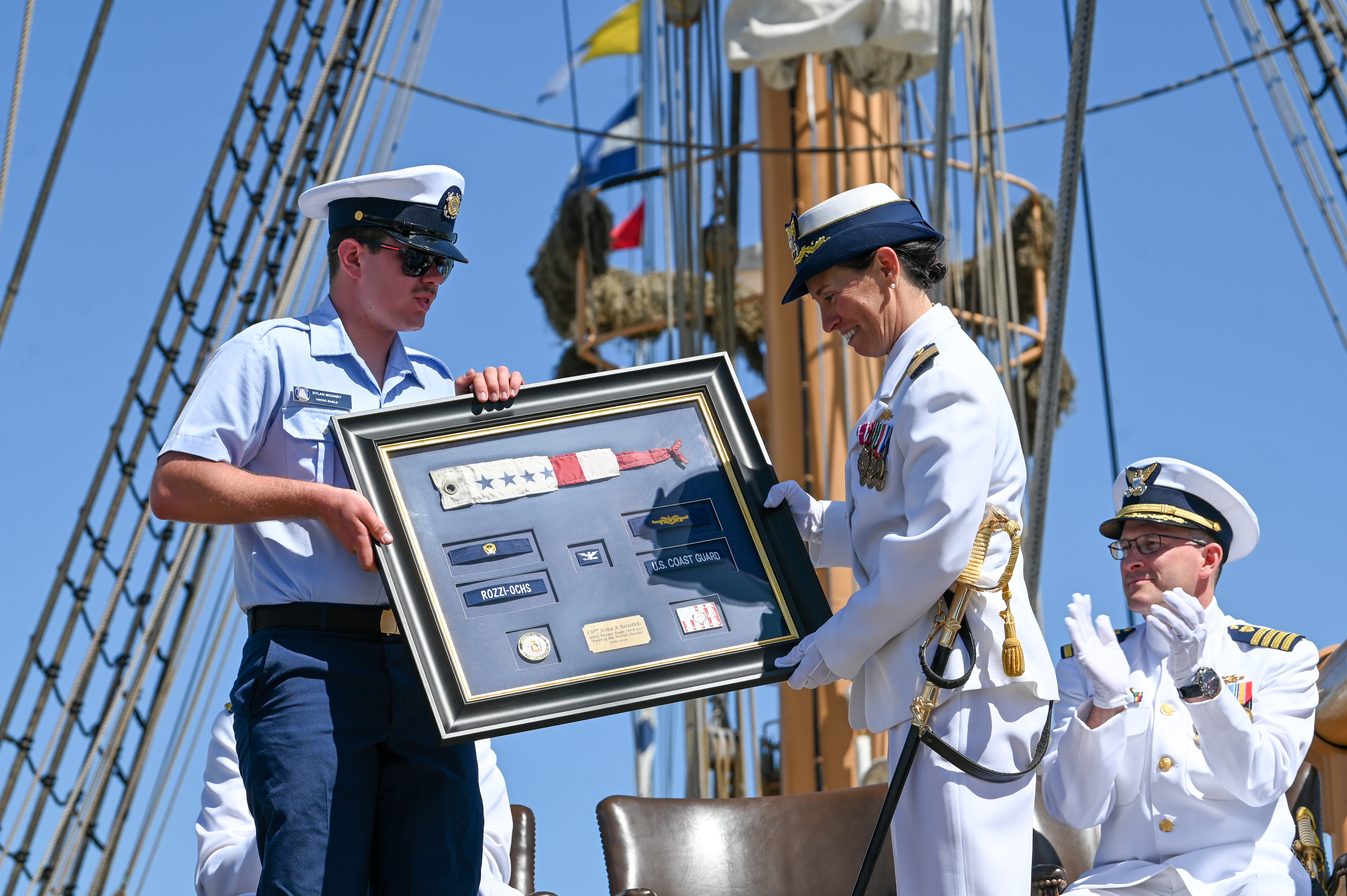 cgc eagle commanding officer