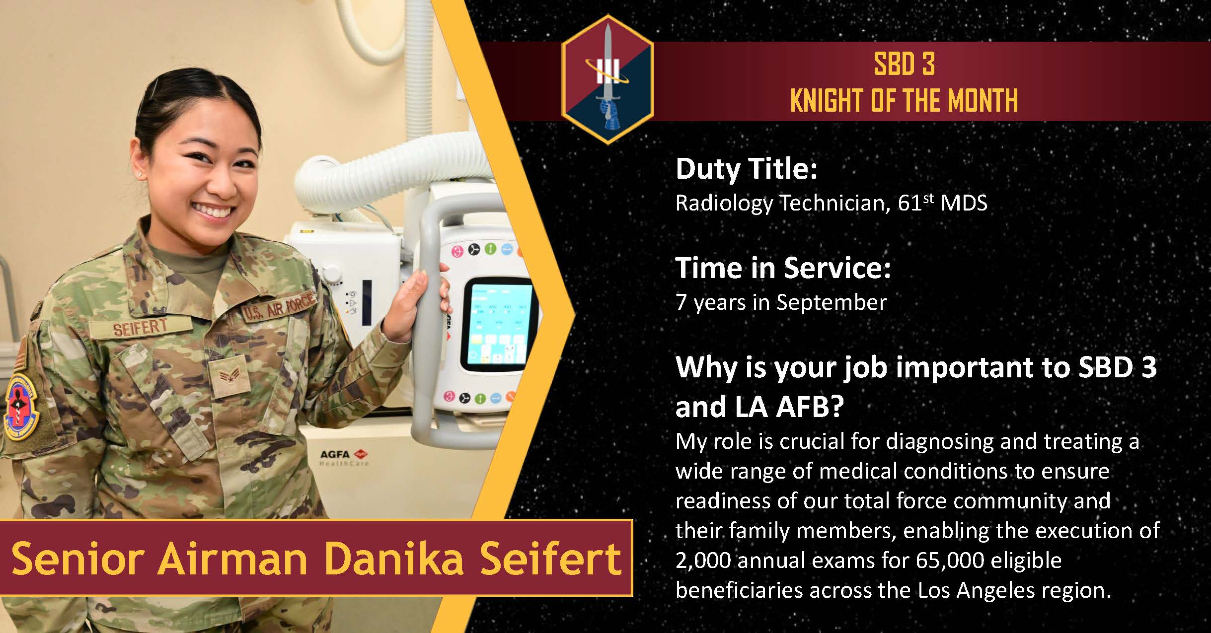 July Knight of the Month > Los Angeles Air Force Base > Article Display