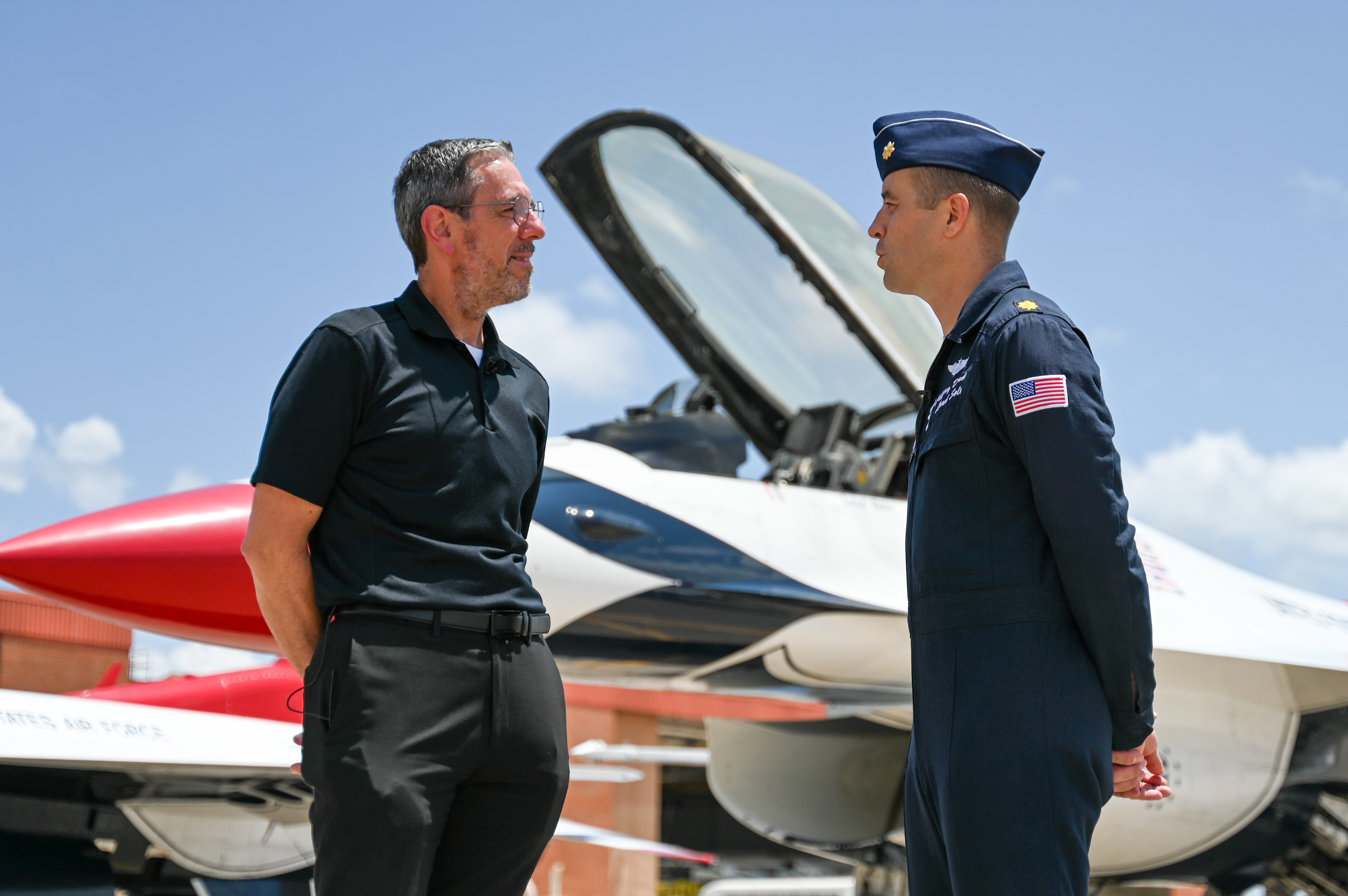 Tinker Talks Podcast: Thunderbirds' Pilot #5 > Tinker Air Force Base > Article Display