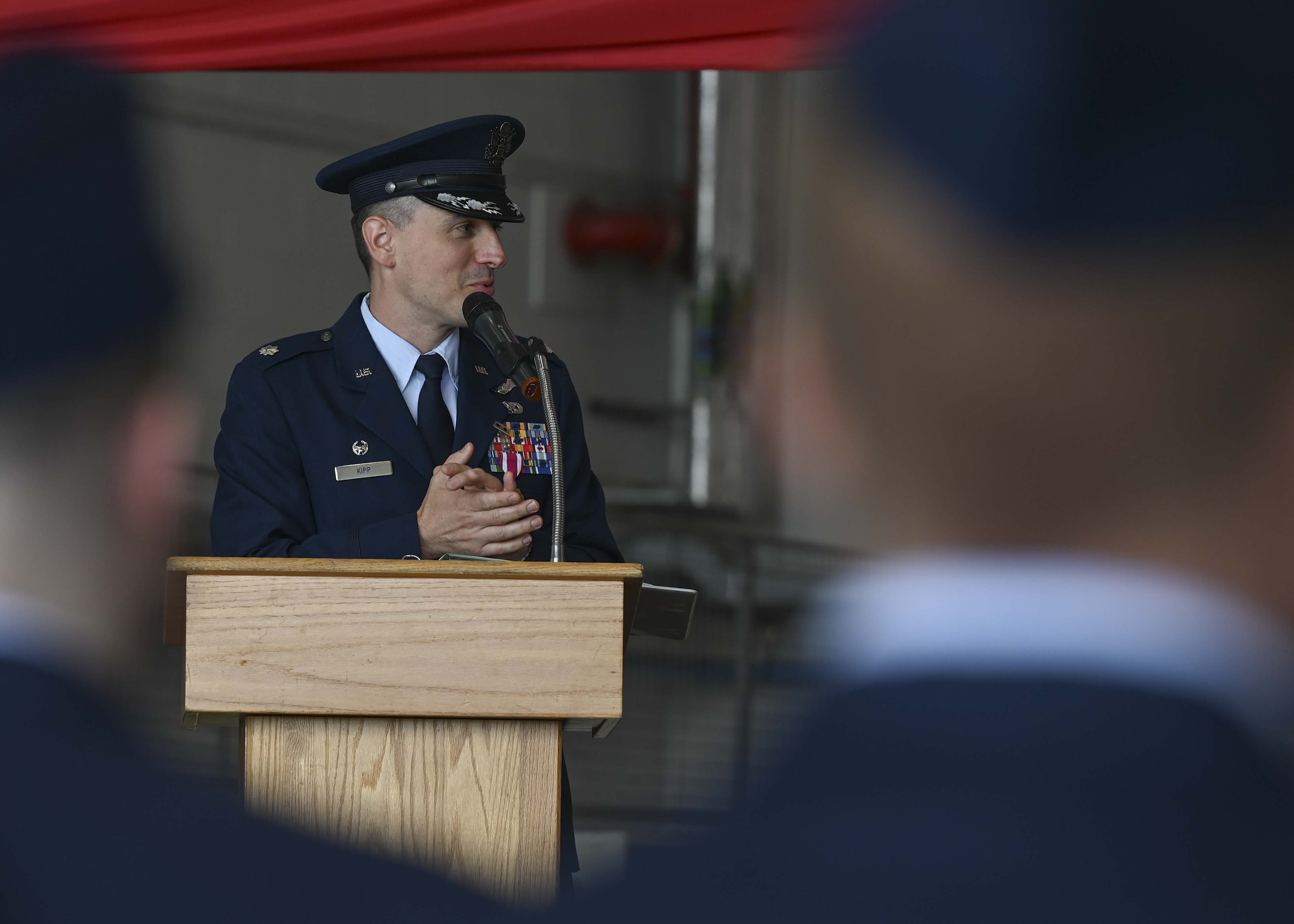 The 95th RS holds change of command ceremony > Royal Air Force ...