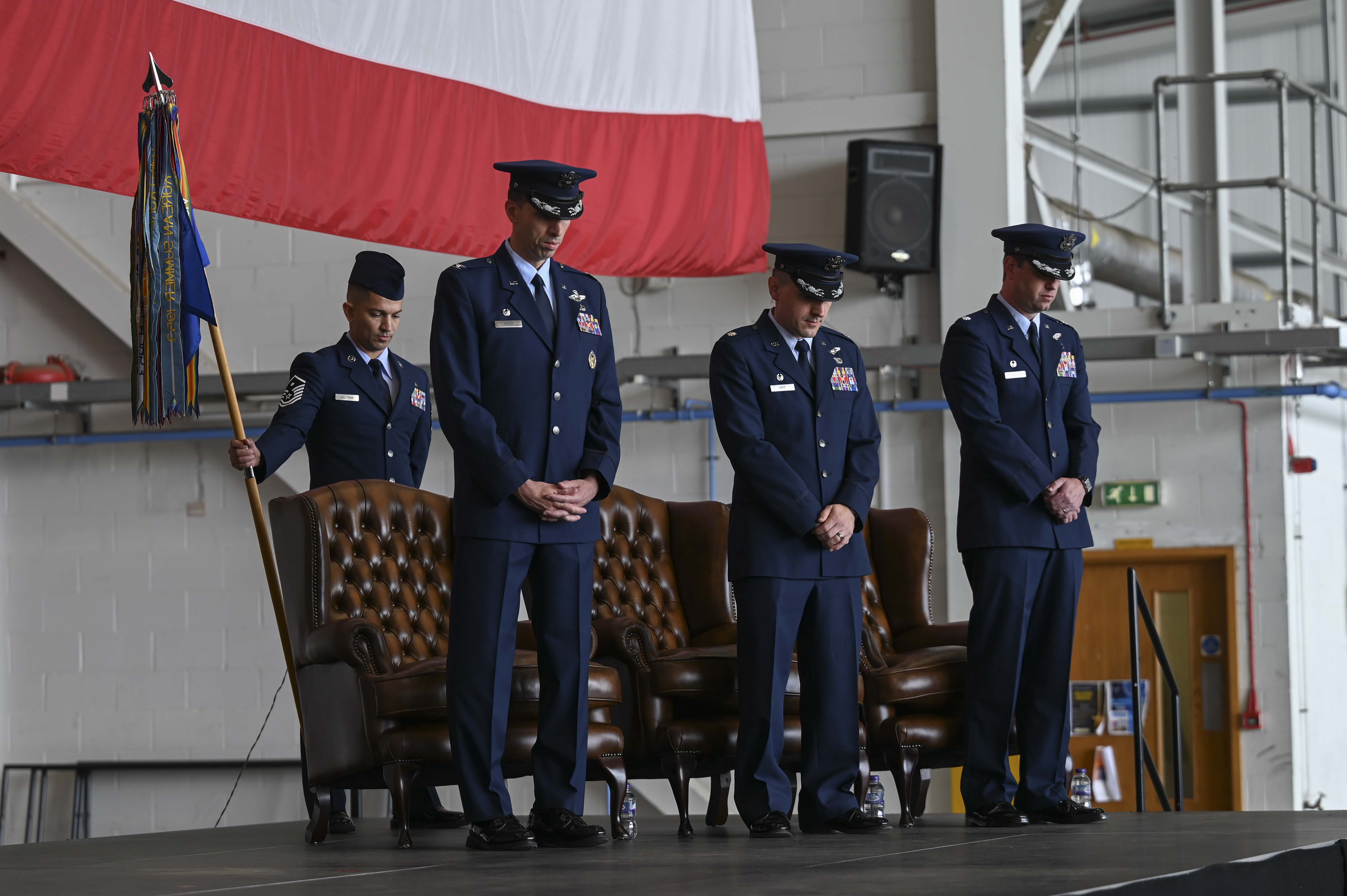 The 95th RS holds change of command ceremony > Royal Air Force ...