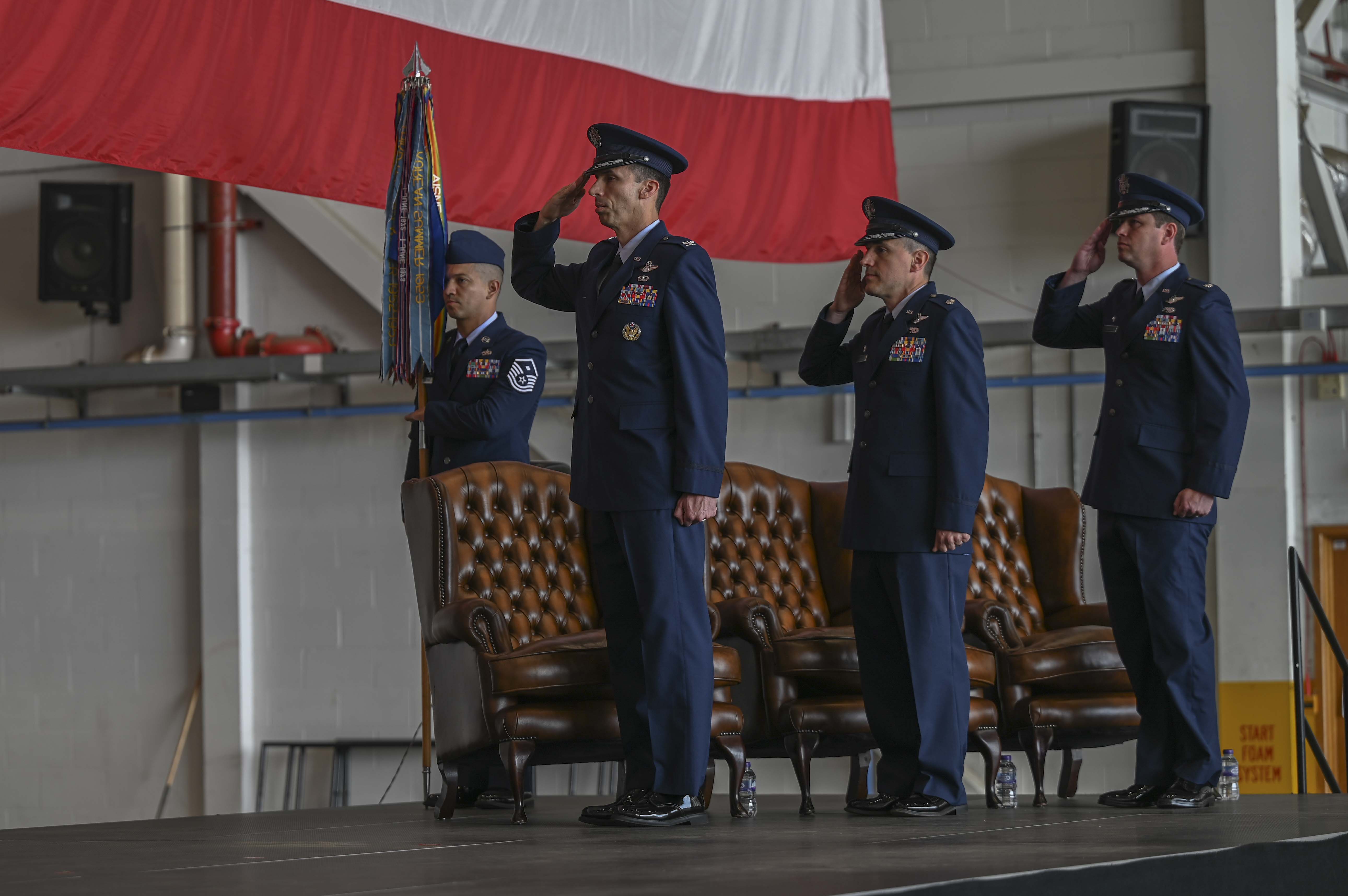 The 95th RS holds change of command ceremony > Royal Air Force ...