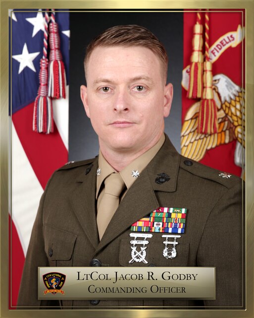 Lieutenant Colonel Jacob R. Godby > 12th Marine Littoral Regiment ...