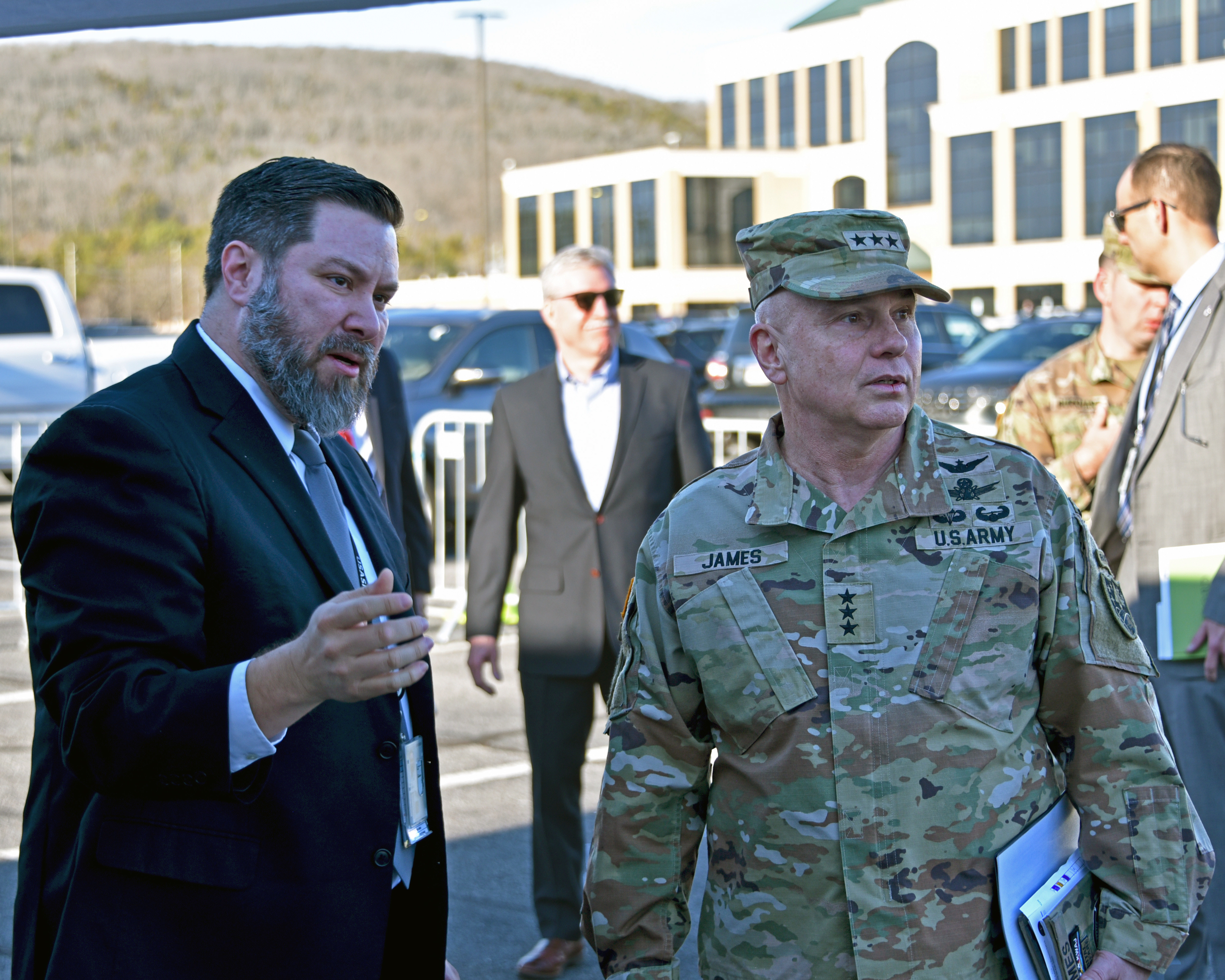 Usspacecom Deputy Commander Receives Update On Army Space United