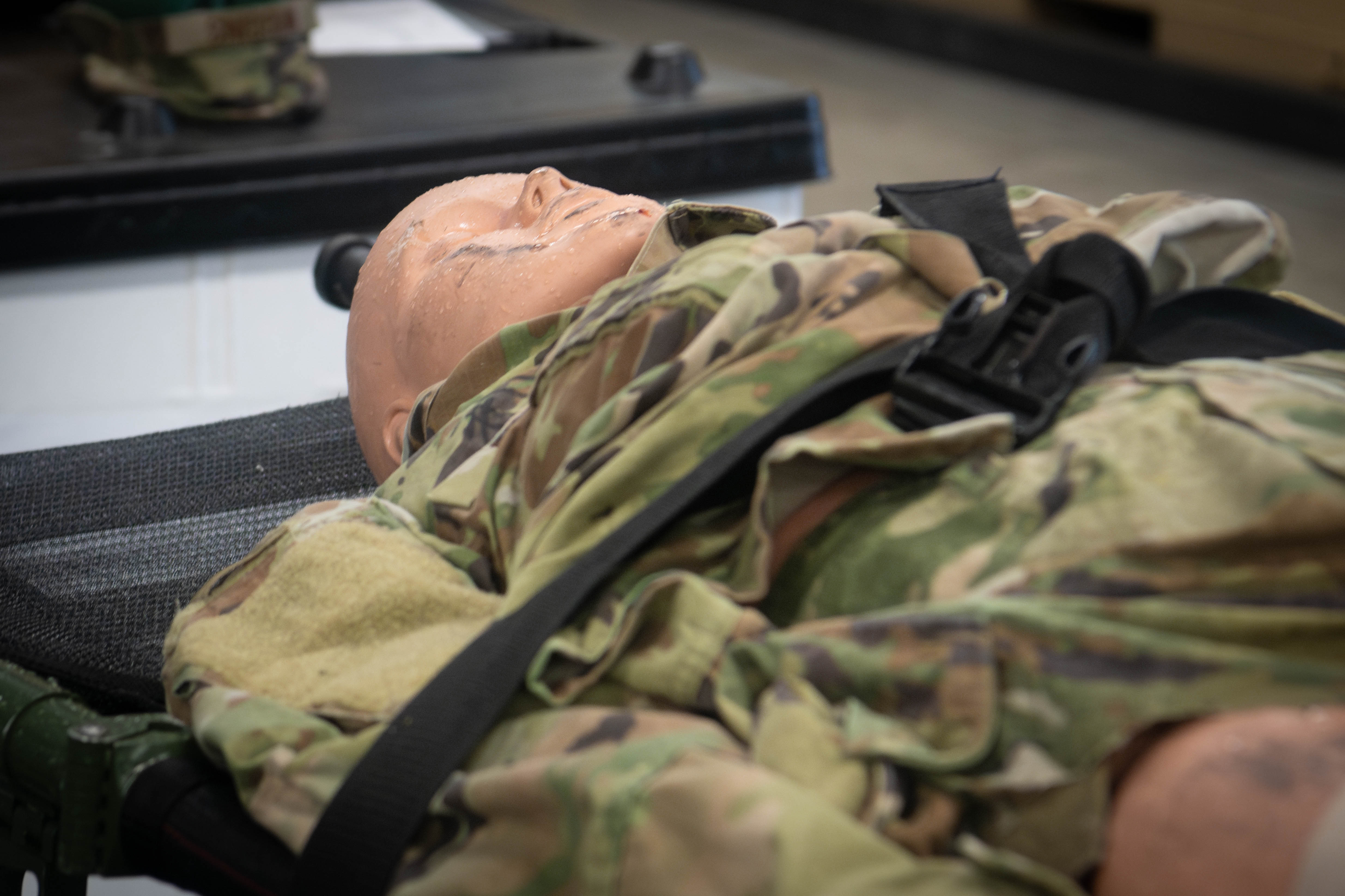 374 MDG exercise aeromedical evacuation procedures during BM 25-2 ...