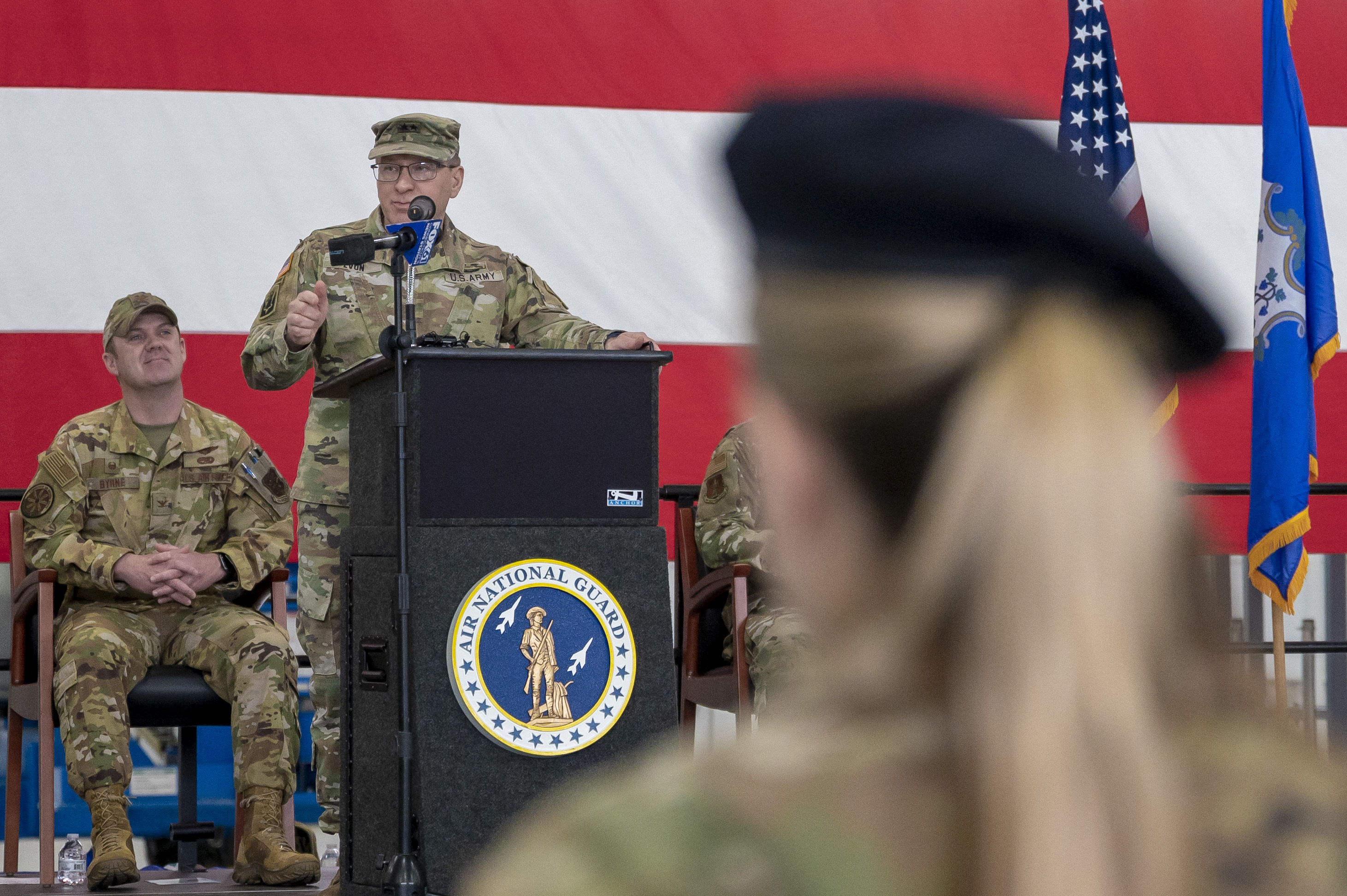Joint send-off ceremony celebrates Connecticut Guardsmen as they ...