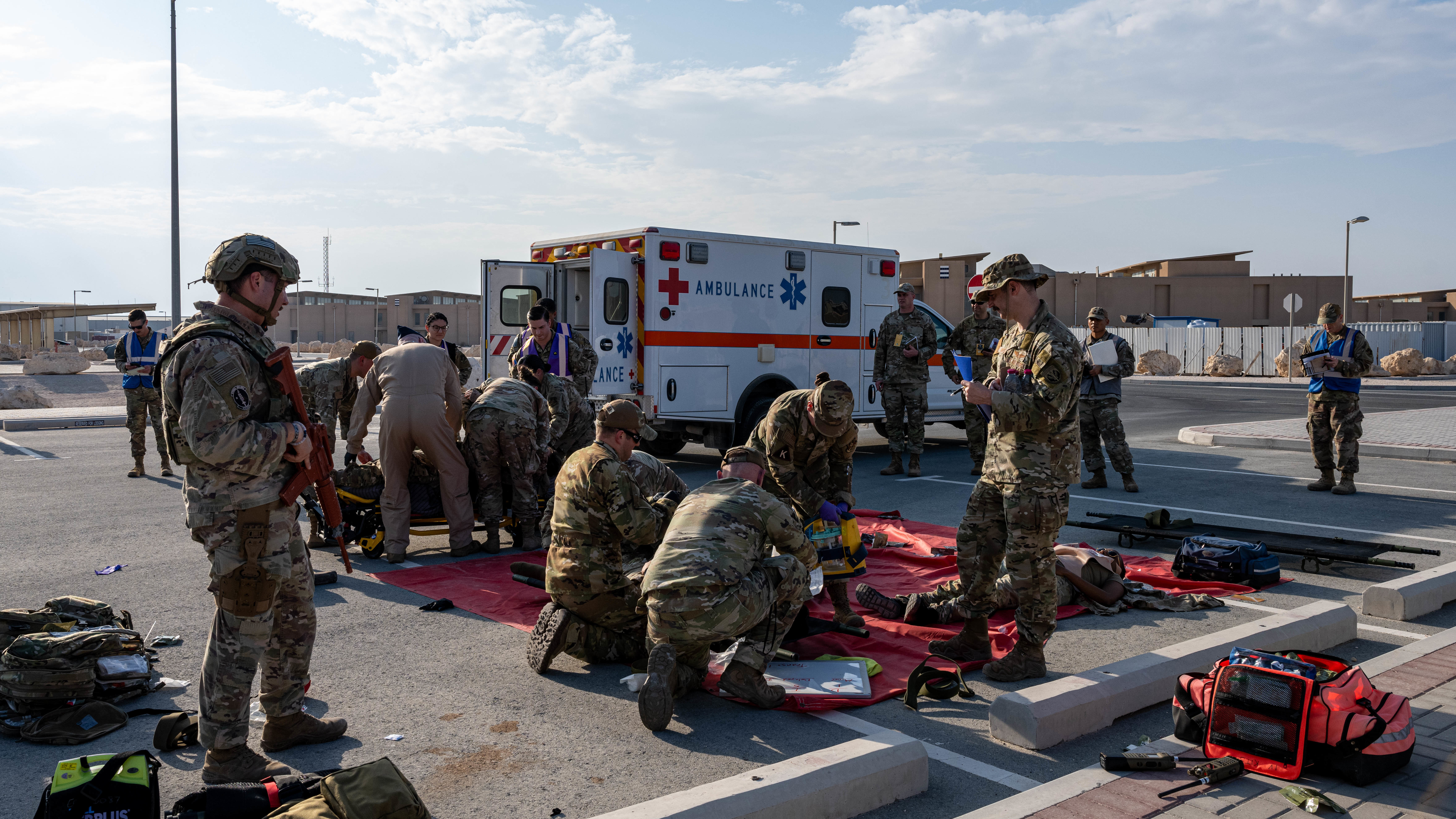 379th AEW holds active shooter exercise > U.S. Air Forces Central ...