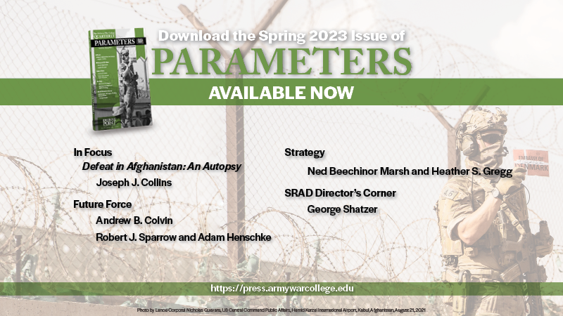 Parameters | Spring 2023 > US Army War College - Publications > Display