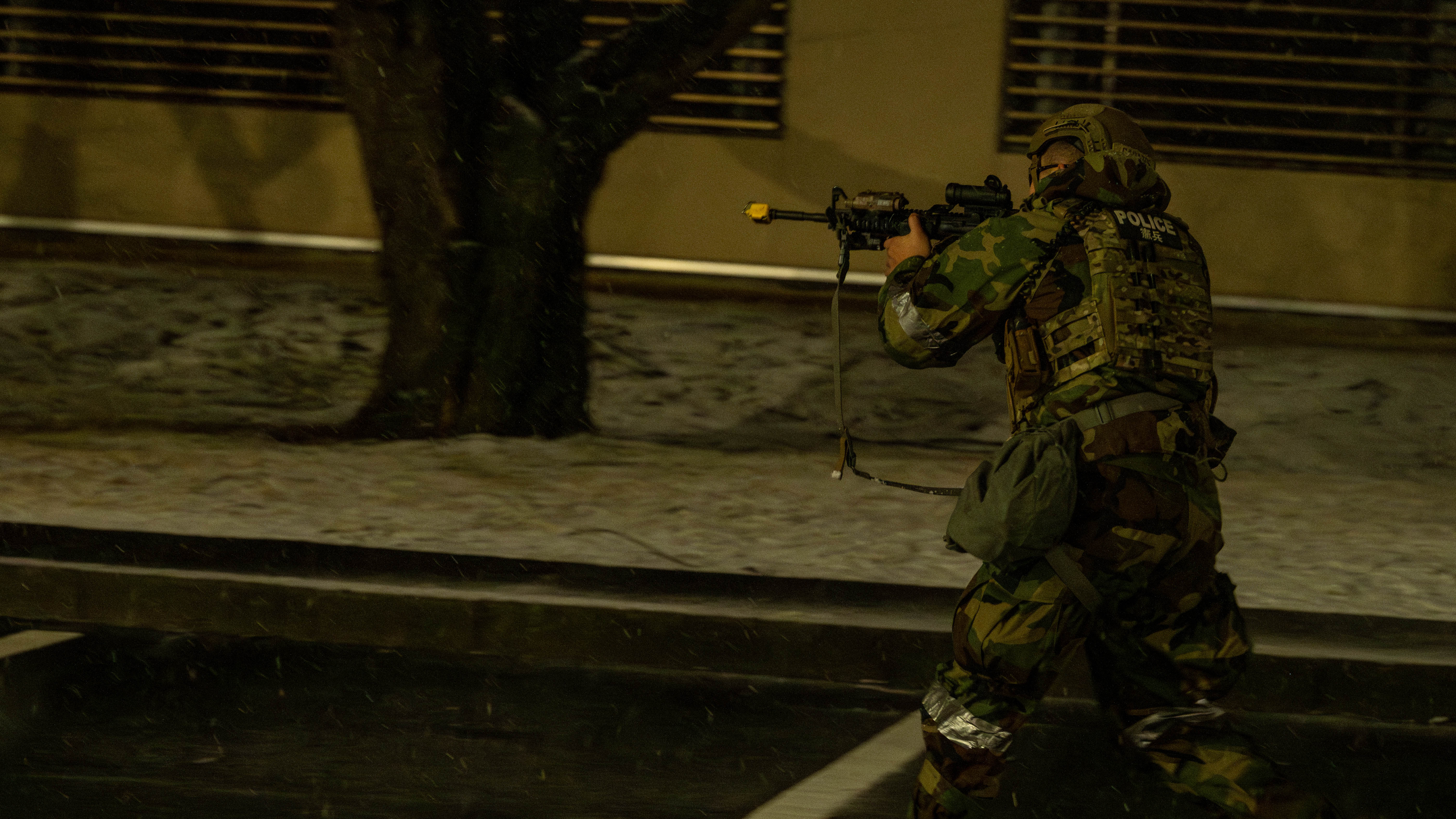 374 SFS responds to active shooter, ground attack scenarios during BM ...