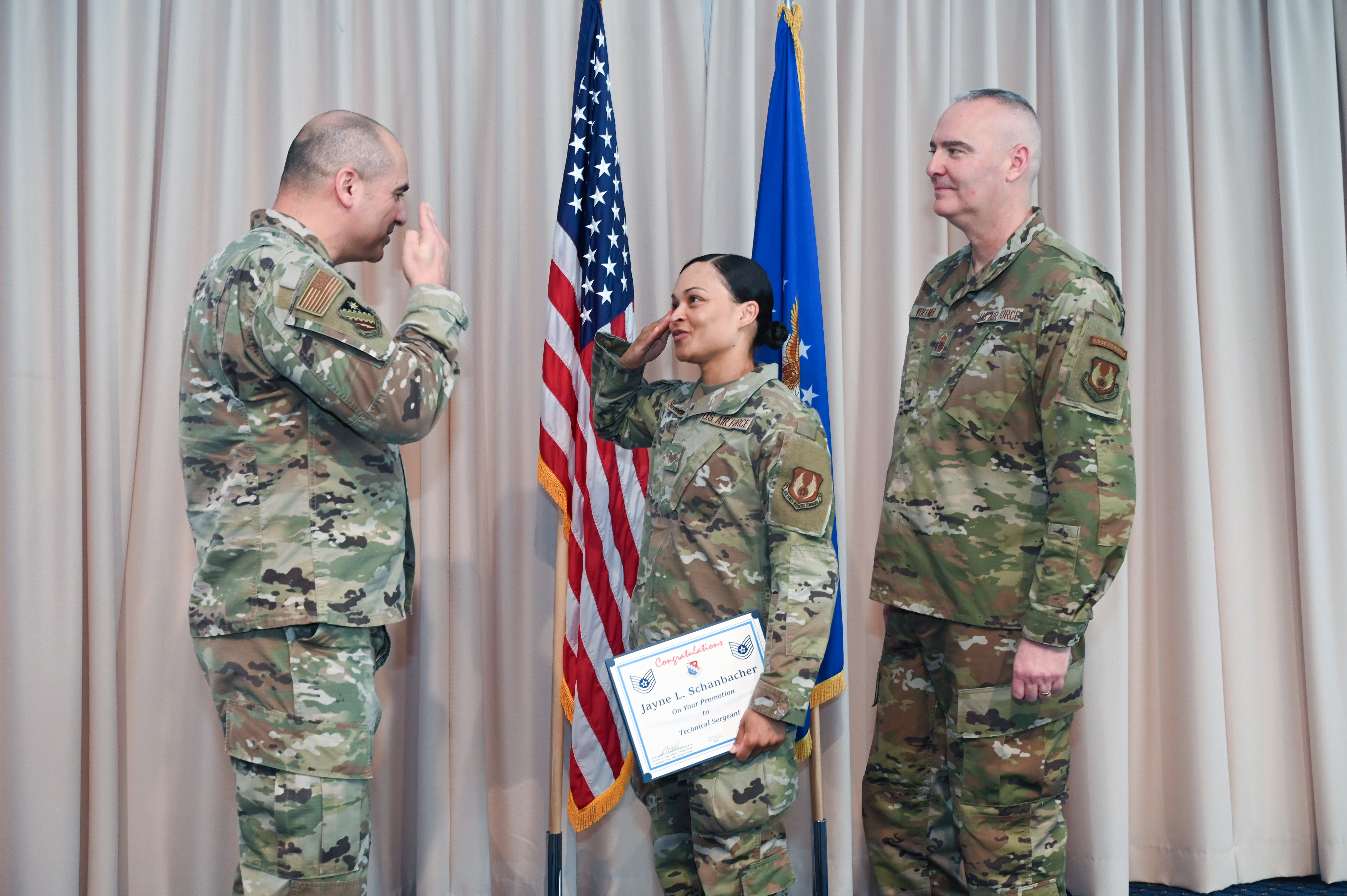 March enlisted promotion ceremony held