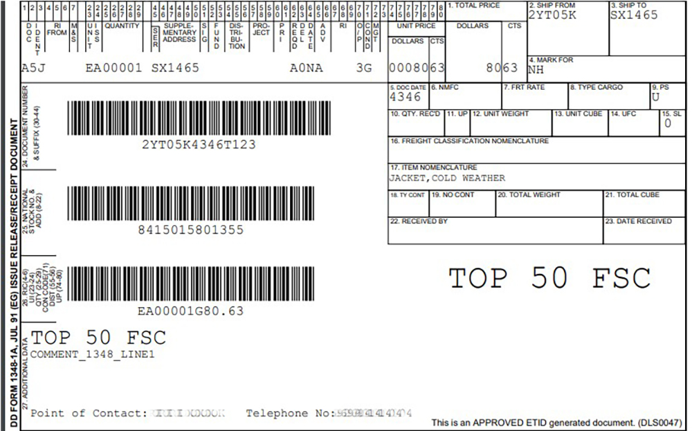 Top 50 optimizes excess property stocks > Defense Logistics Agency ...