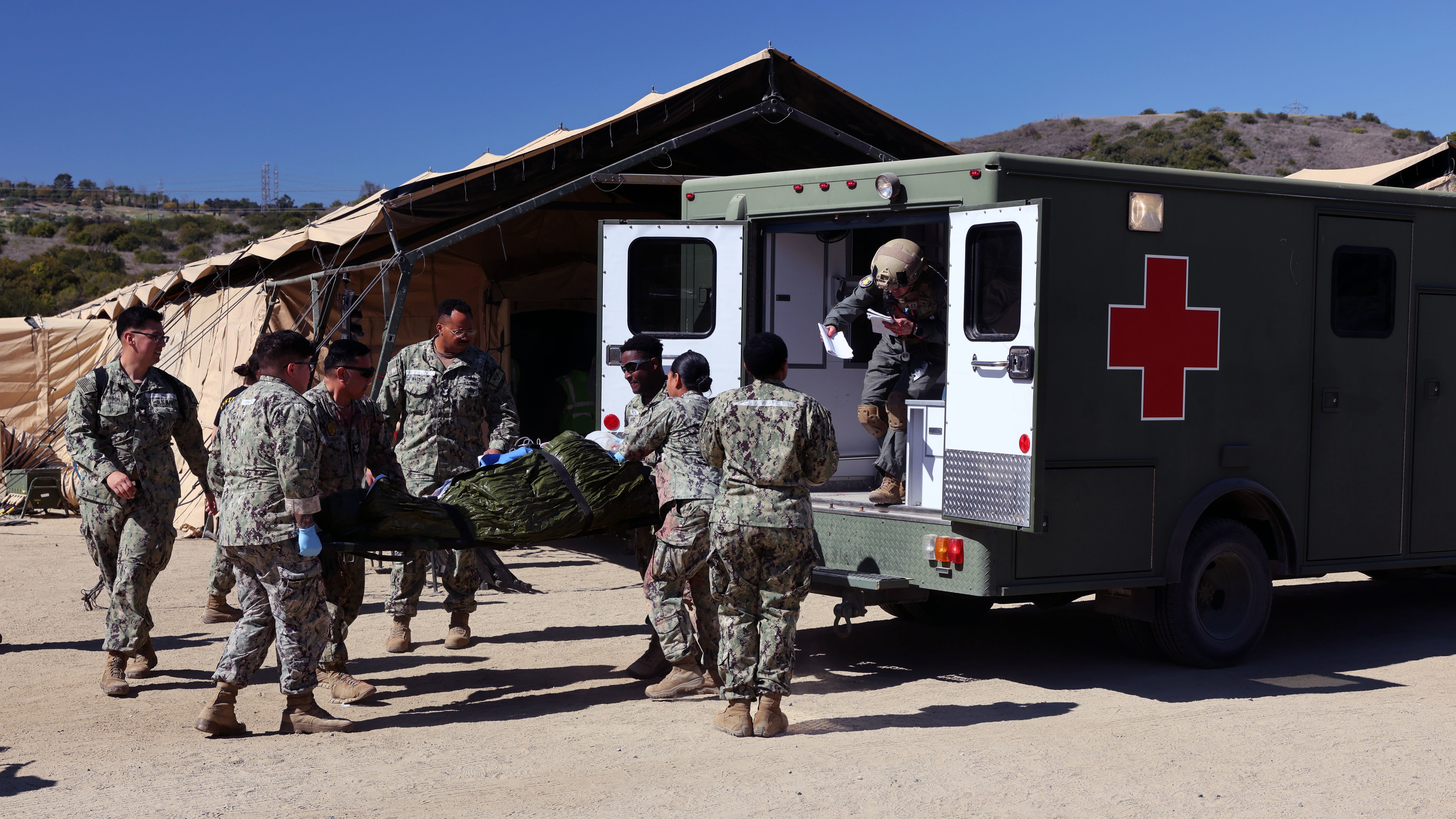 EMF 150-Alpha refines operational readiness at NEMWDC > Navy Medicine ...