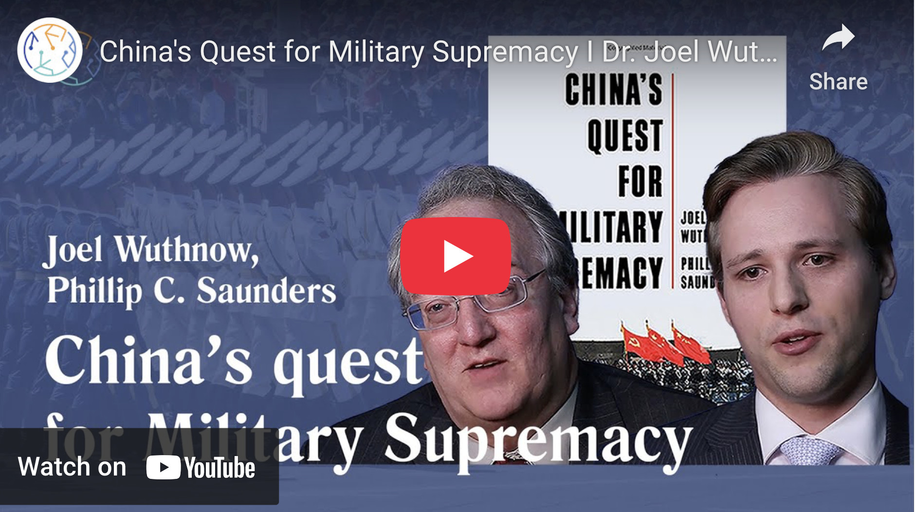 China's Quest for Military Supremacy: A Conversation > Institute for ...