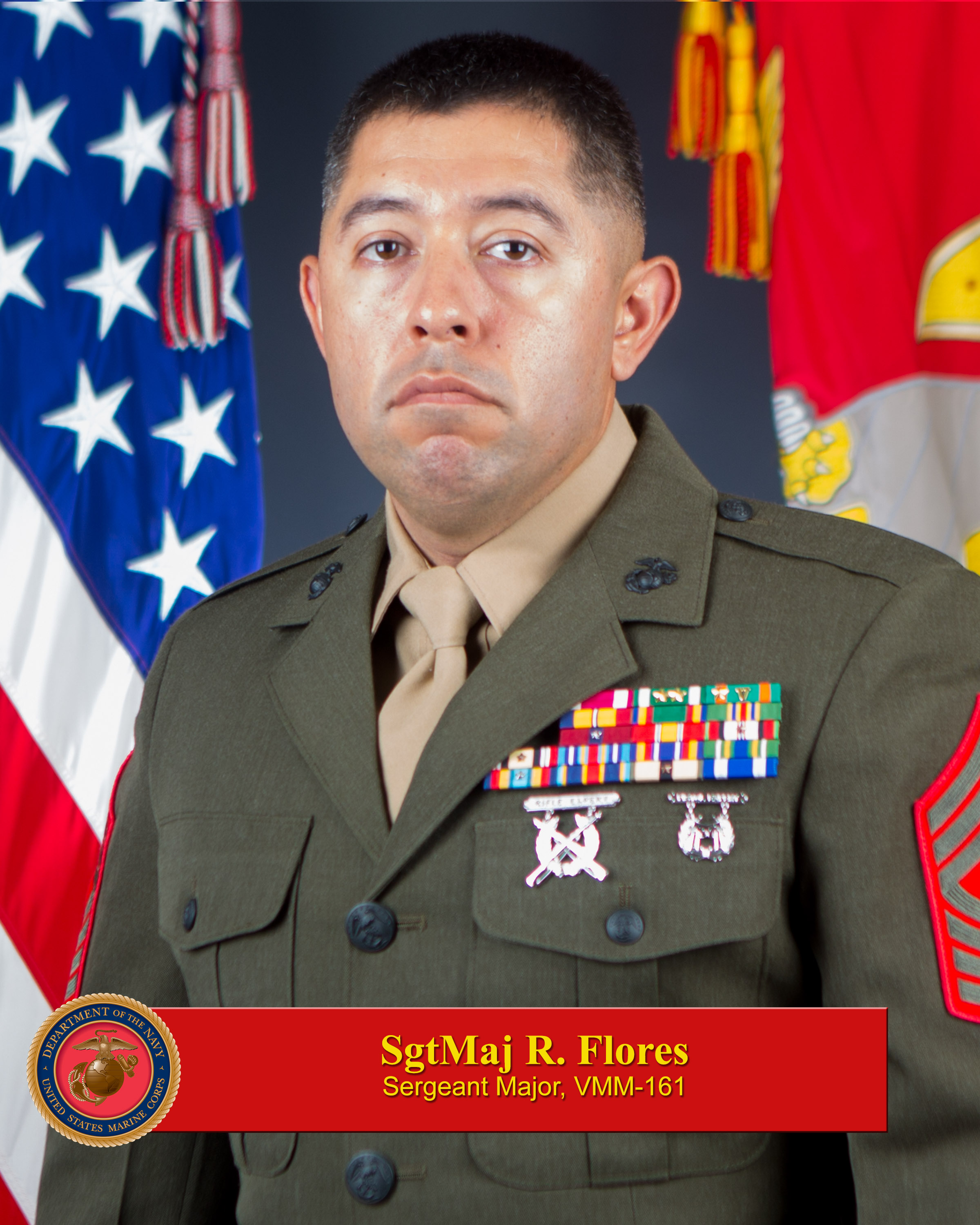 Sergeant Major Rene Flores > 3rd Marine Aircraft Wing > Biography