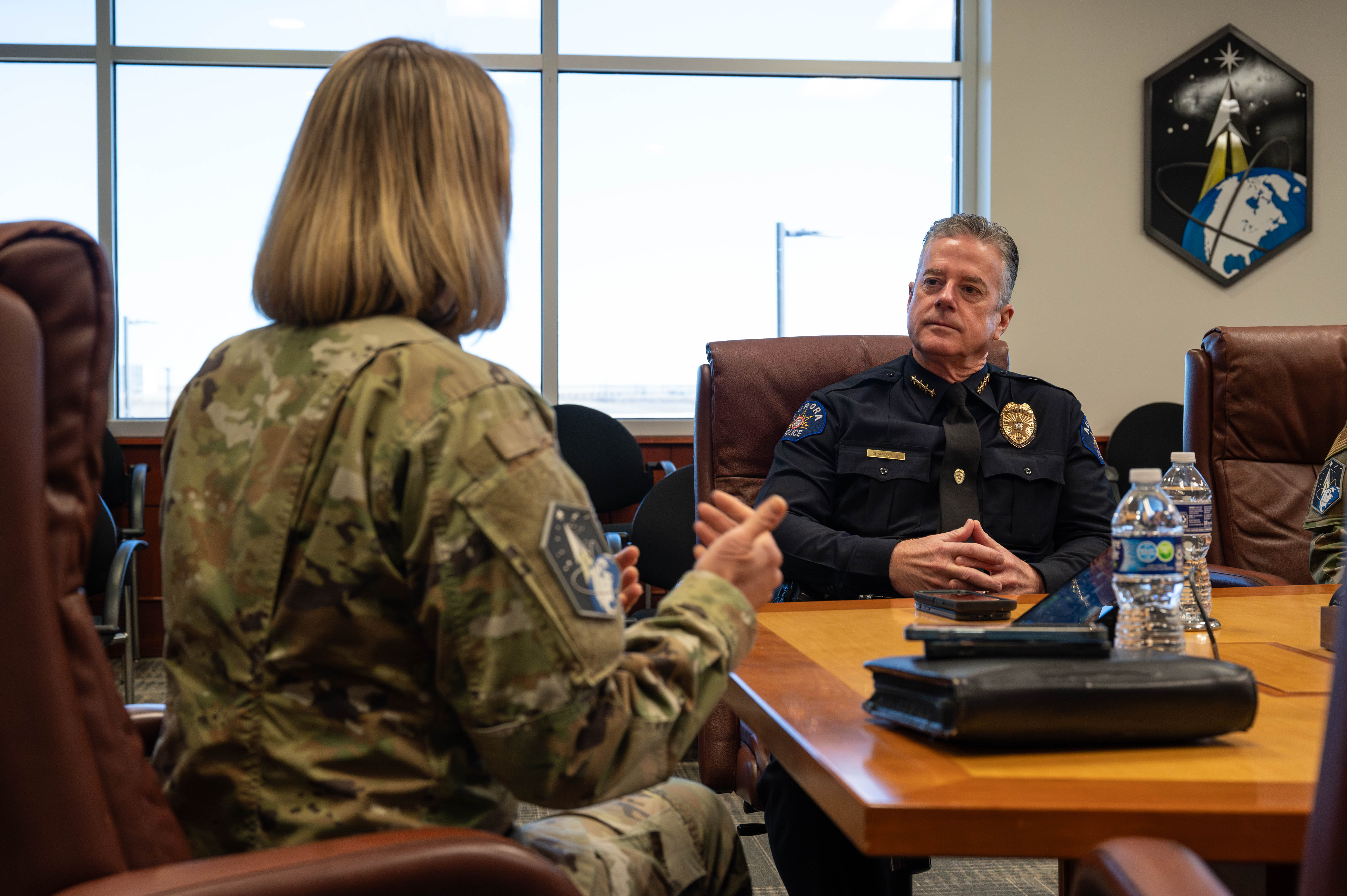 Aurora Police Department Visits Buckley SFB > Buckley Space Force Base ...