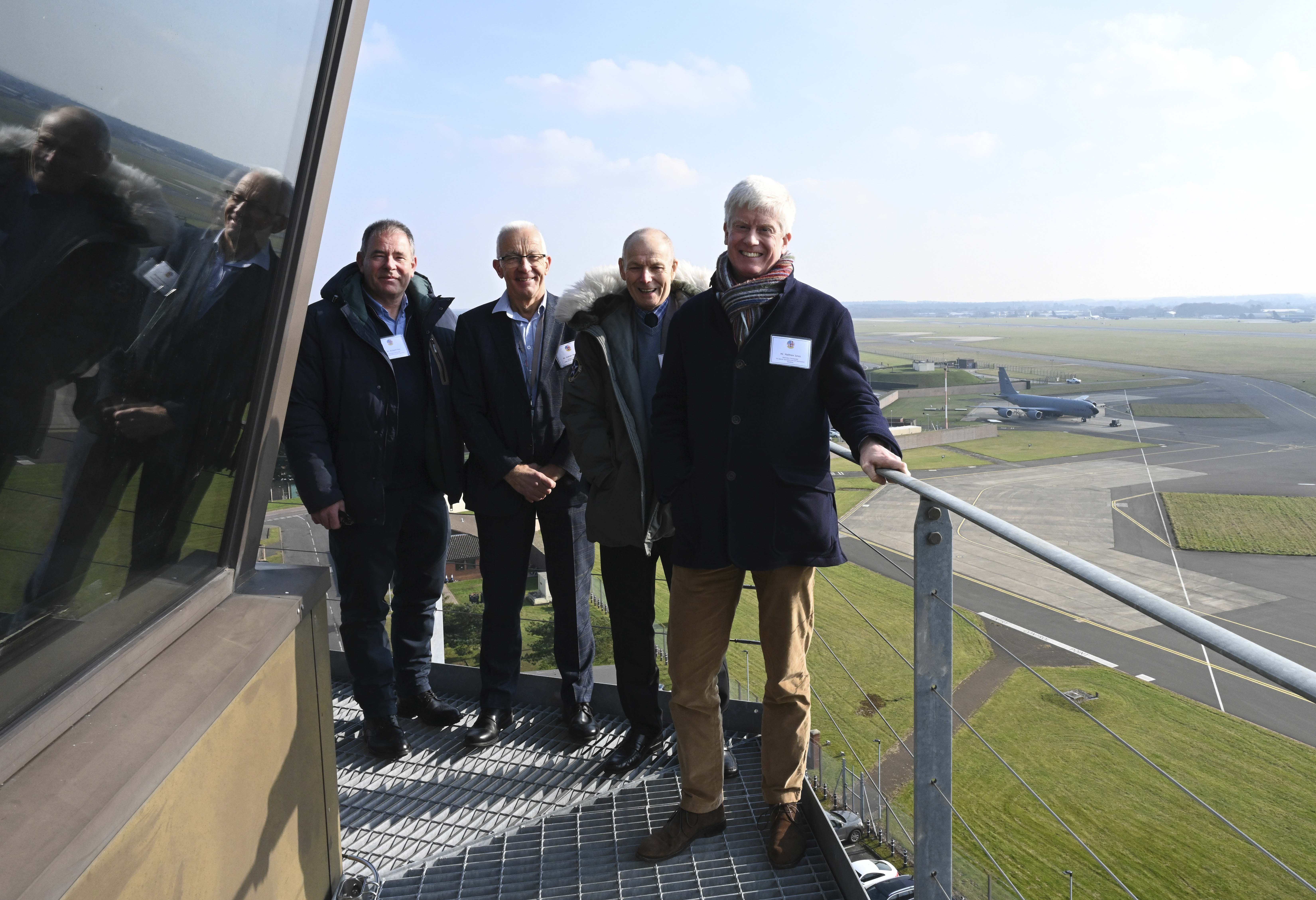 Honorary commanders, Lion Squadron members welcomed to RAF Mildenhall ...