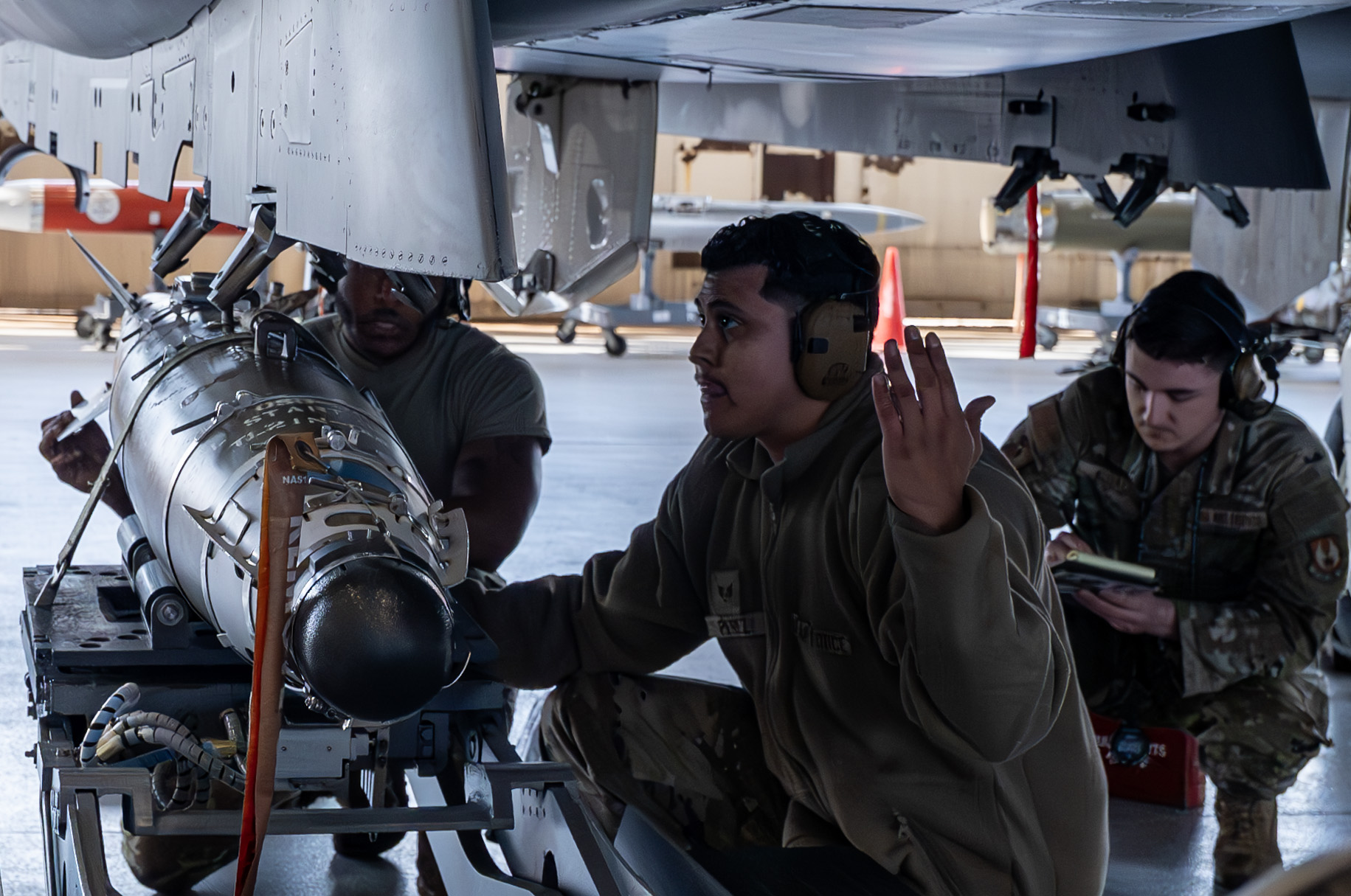 Weapons loaders battle for annual honors