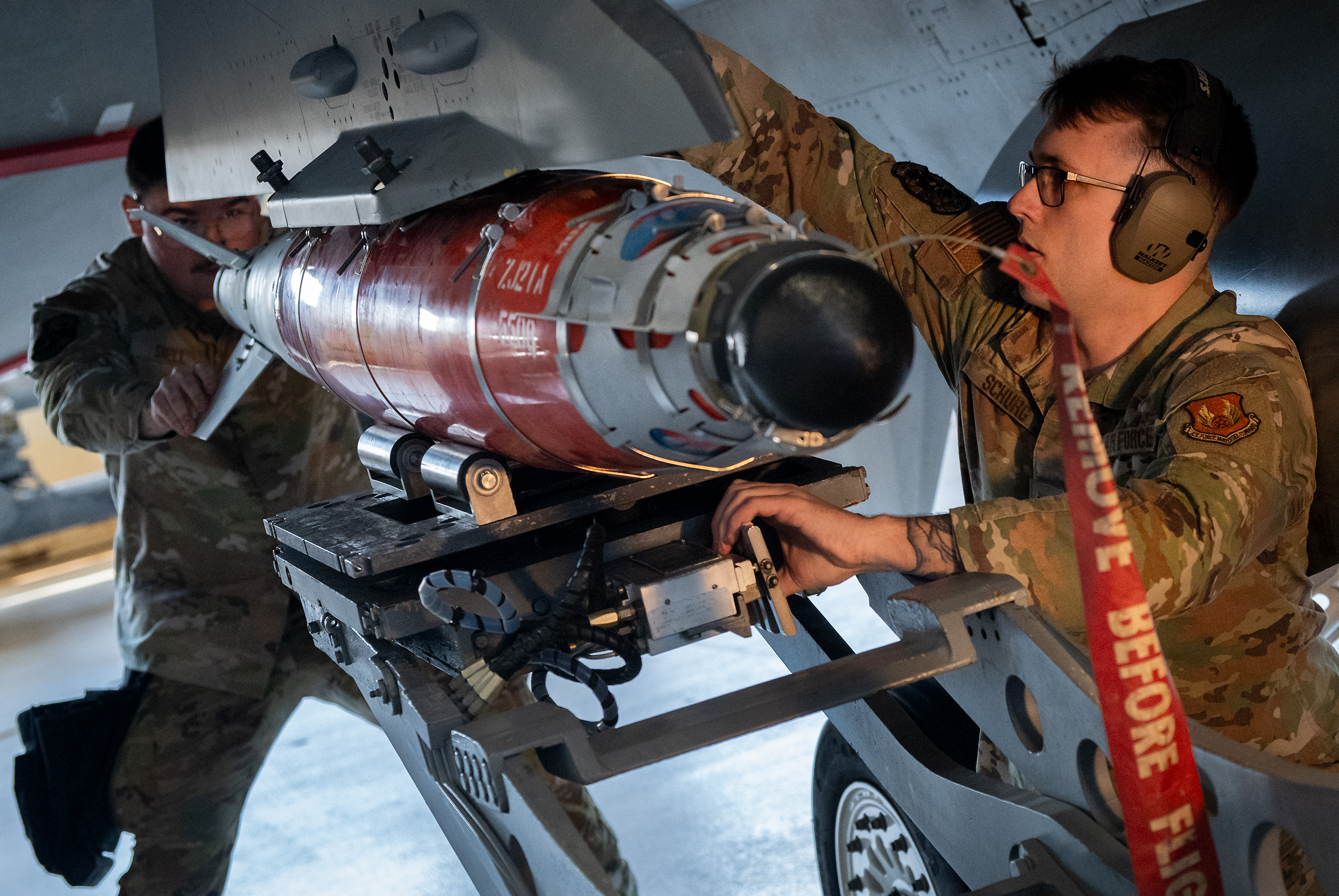 Weapons loaders battle for annual honors