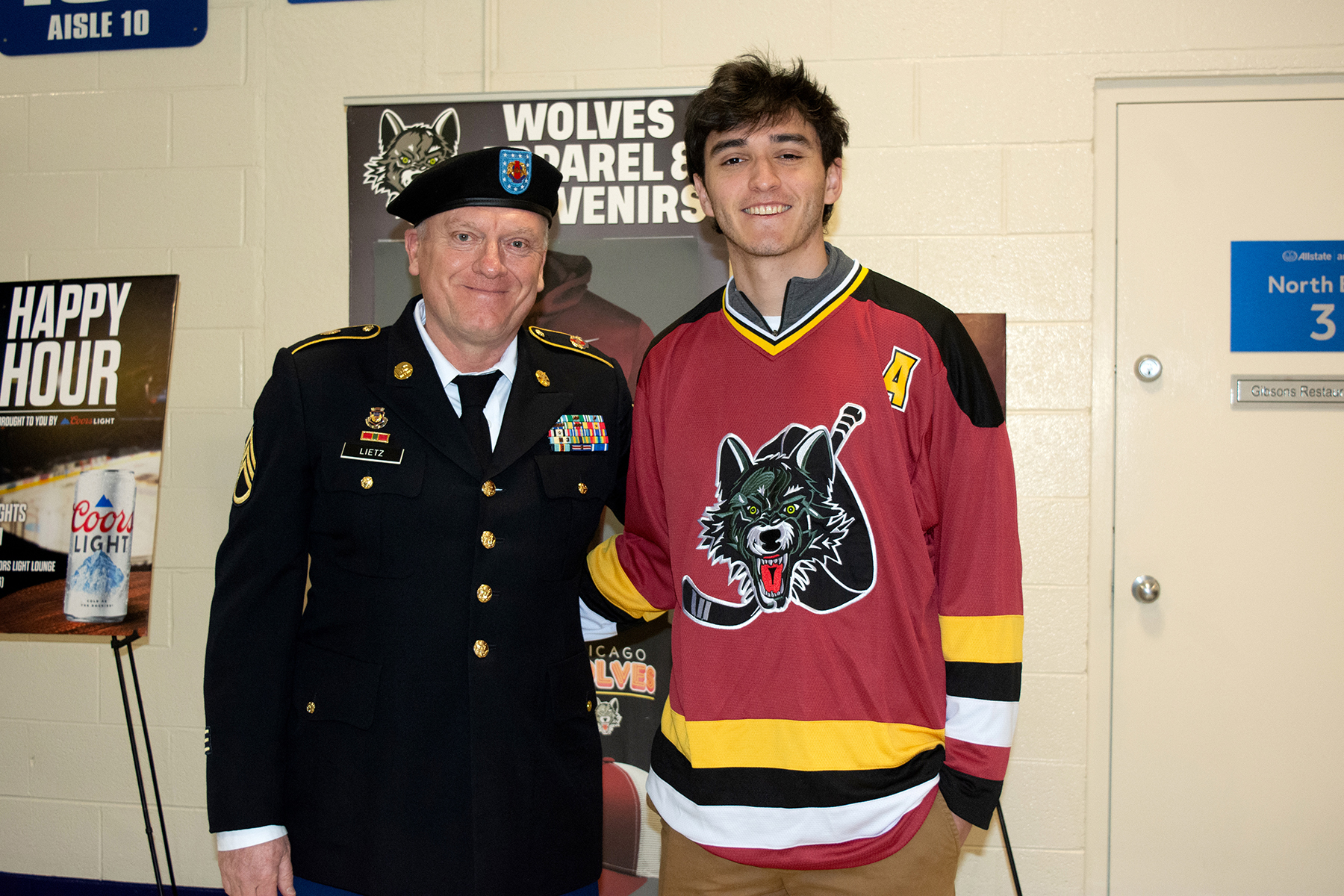 Soldier reflects on Army journalism career, following Chicago Wolves ...