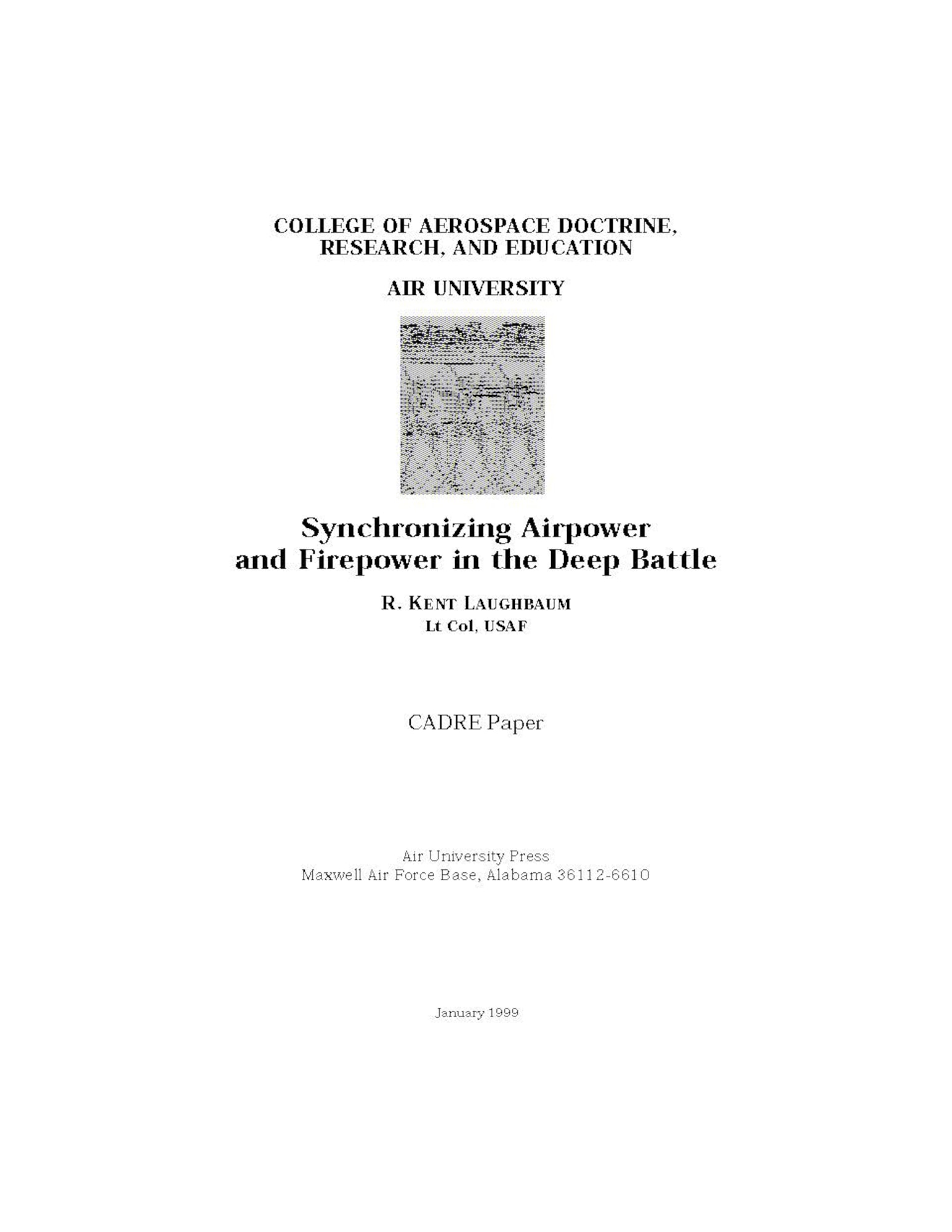 Synchronizing Airpower and Firepower in the Deep Battle > Air ...