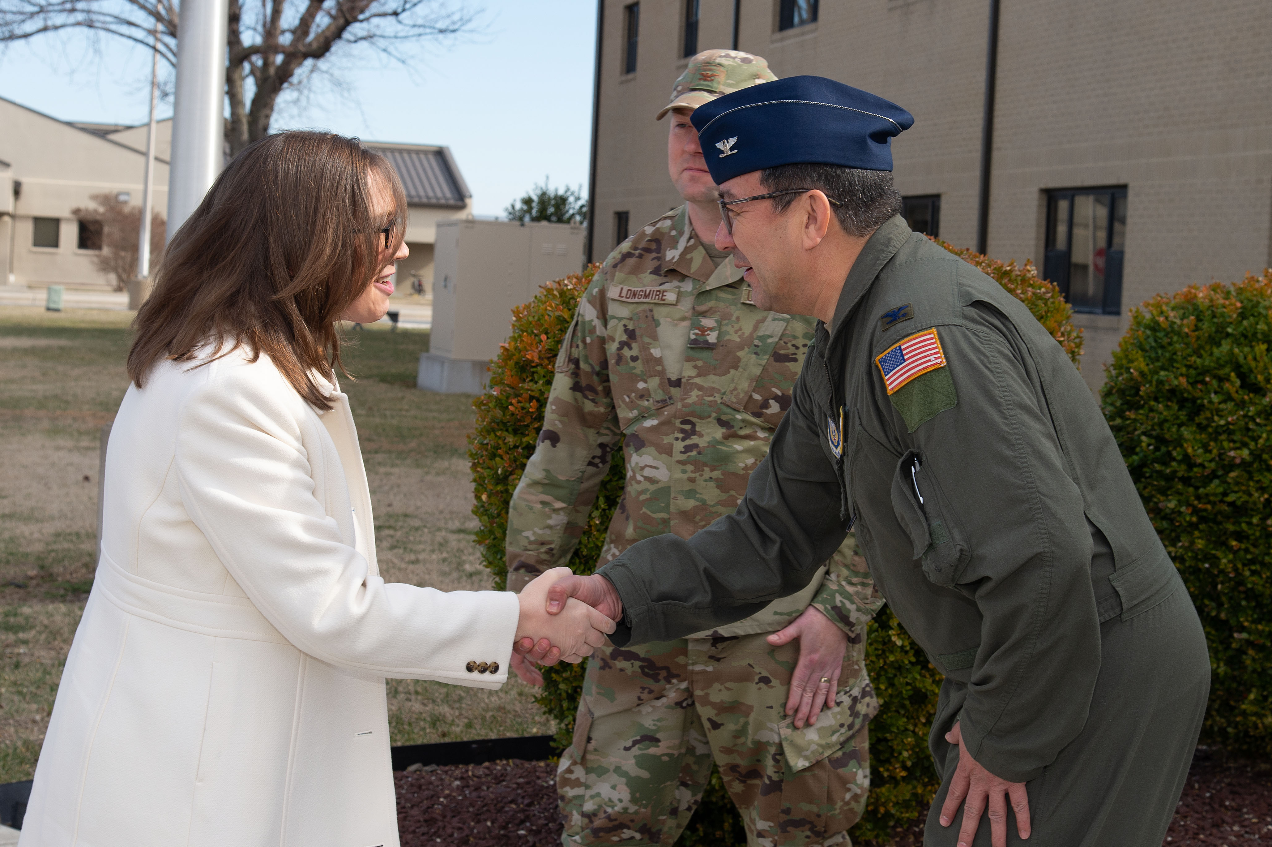 Rep. Sarah McBride of Delaware visits Dover AFB > Dover Air Force Base ...