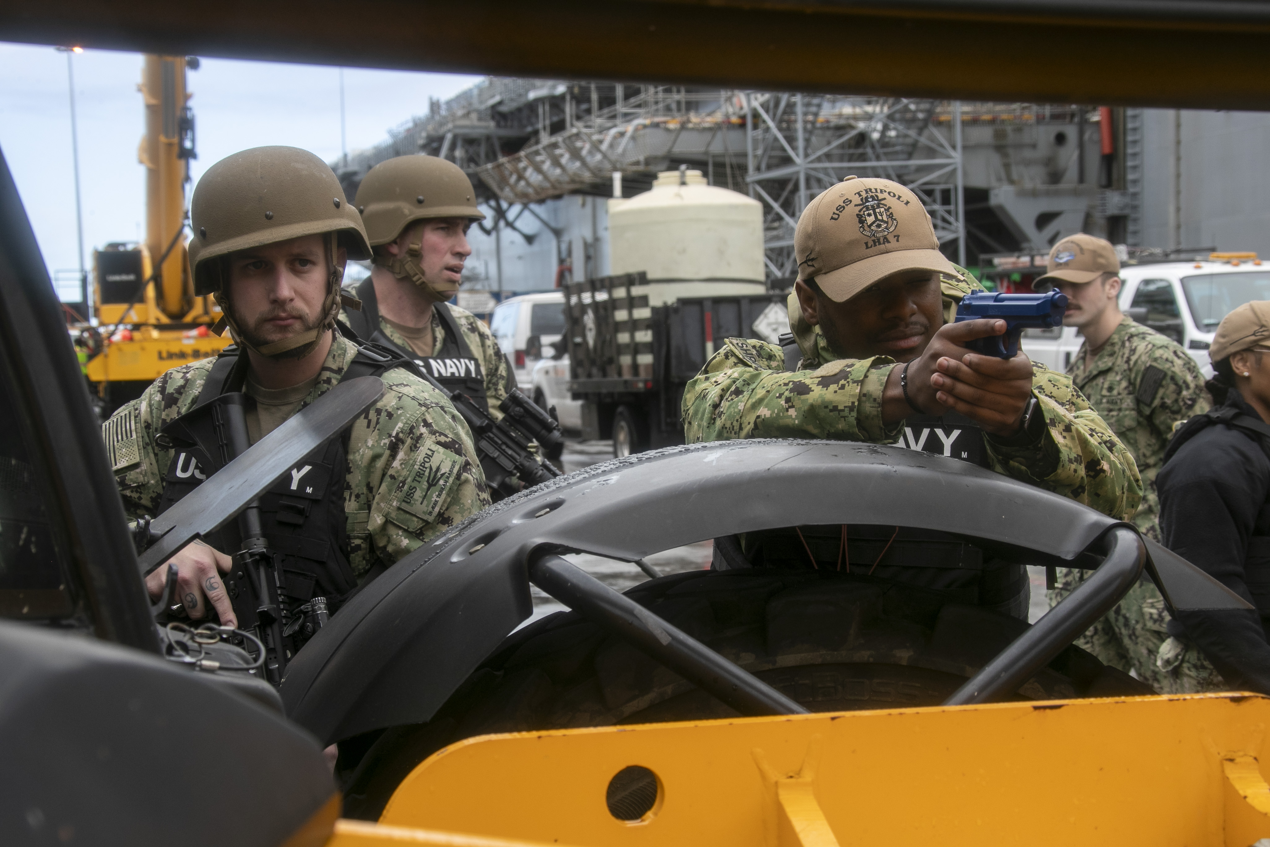 USS Tripoli conducts advanced ATFP assessment in San Diego