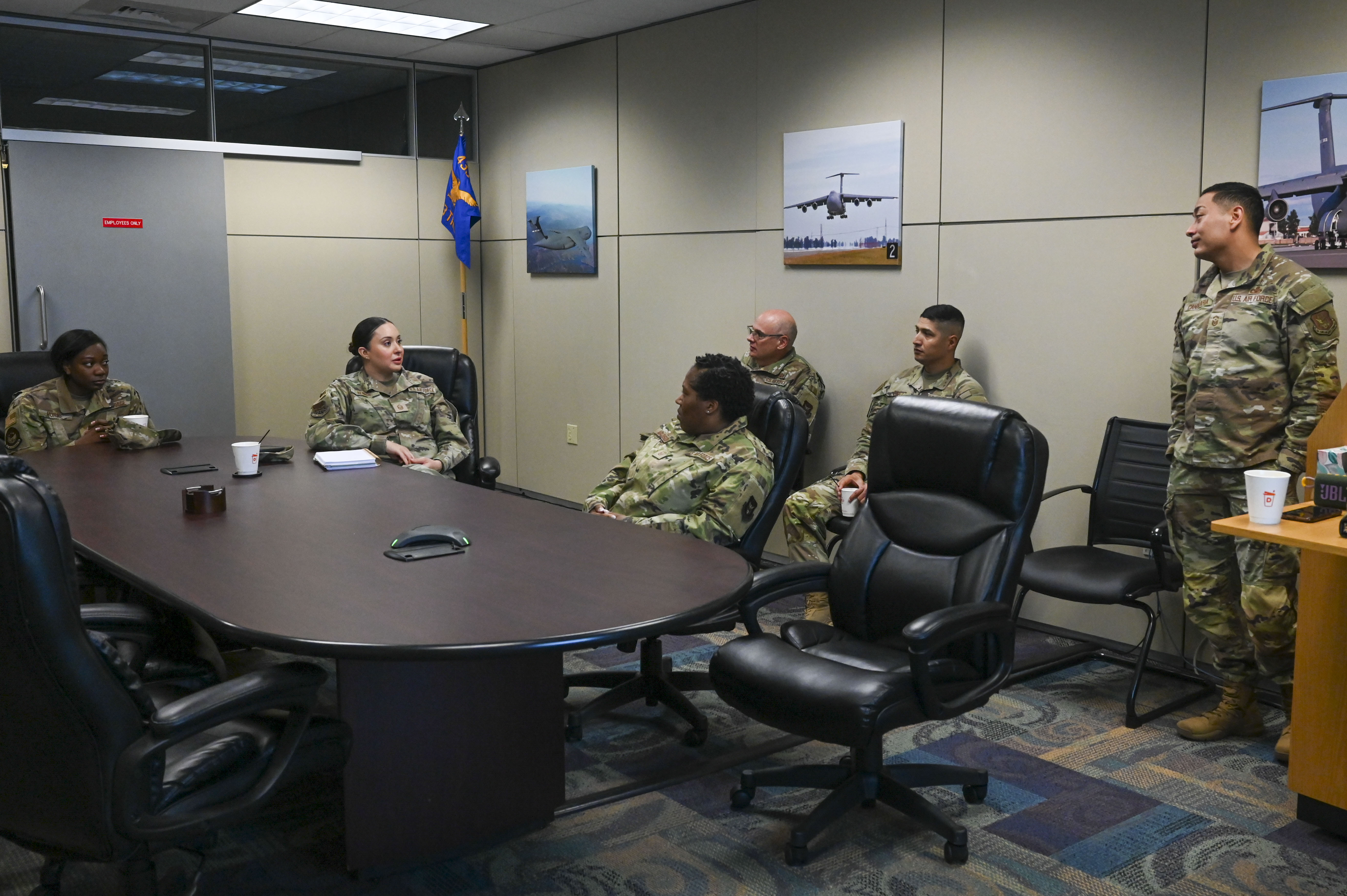 Coffee and Conversations with the 433rd First Sergeant Council
