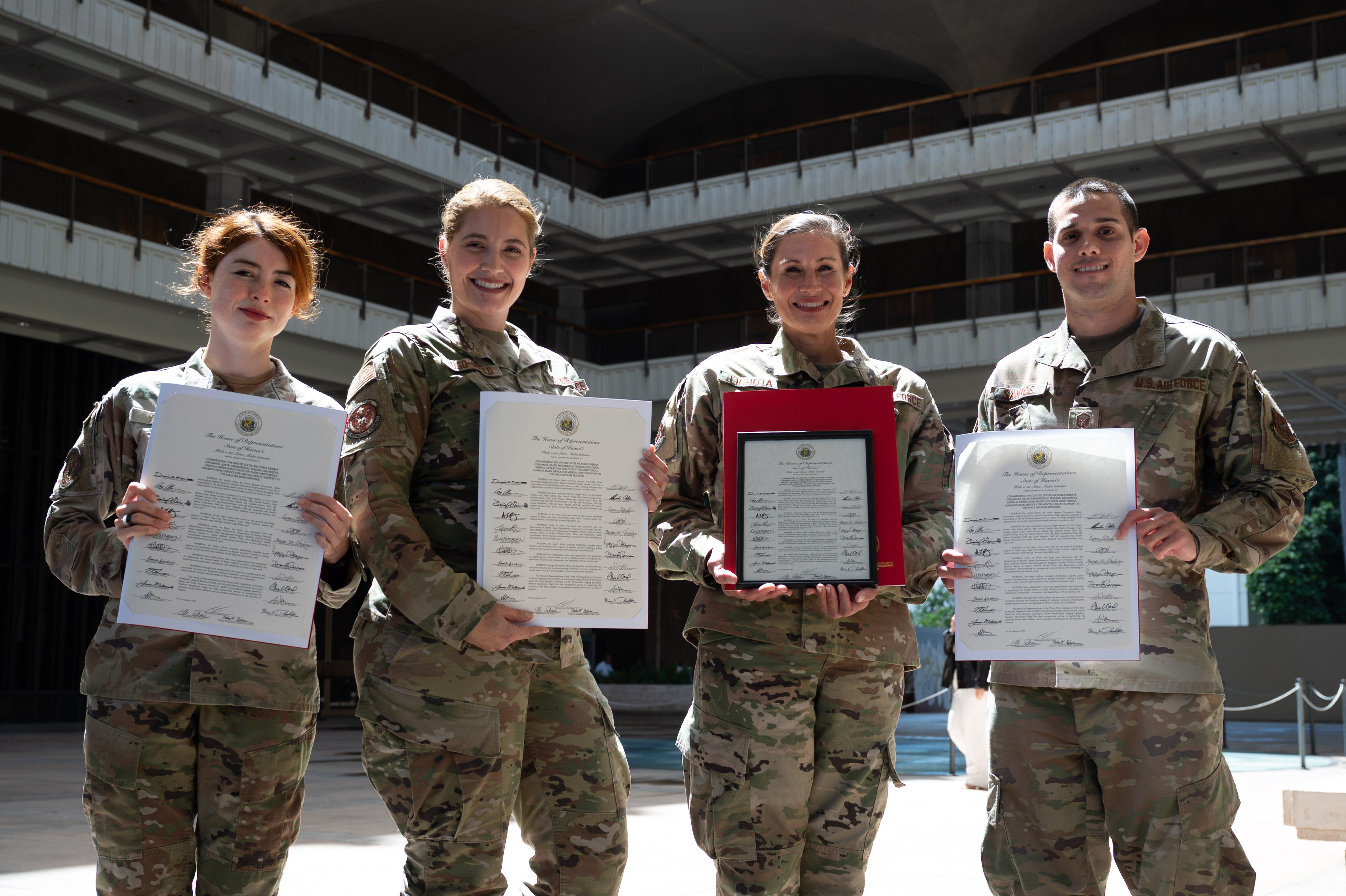 624th ASTS recognized by Hawaii House of Representatives > 624th ...