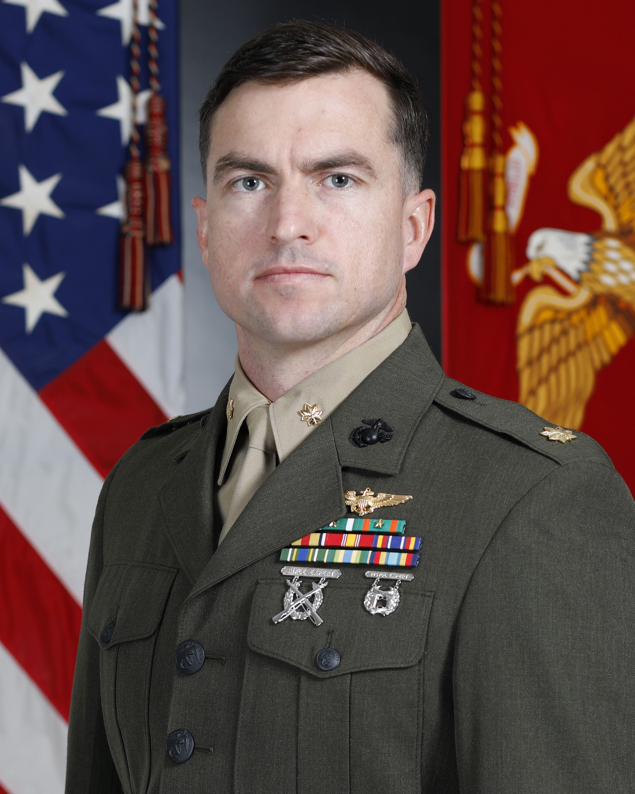 Major Collin M. Wood > 1st Marine Aircraft Wing > Biography