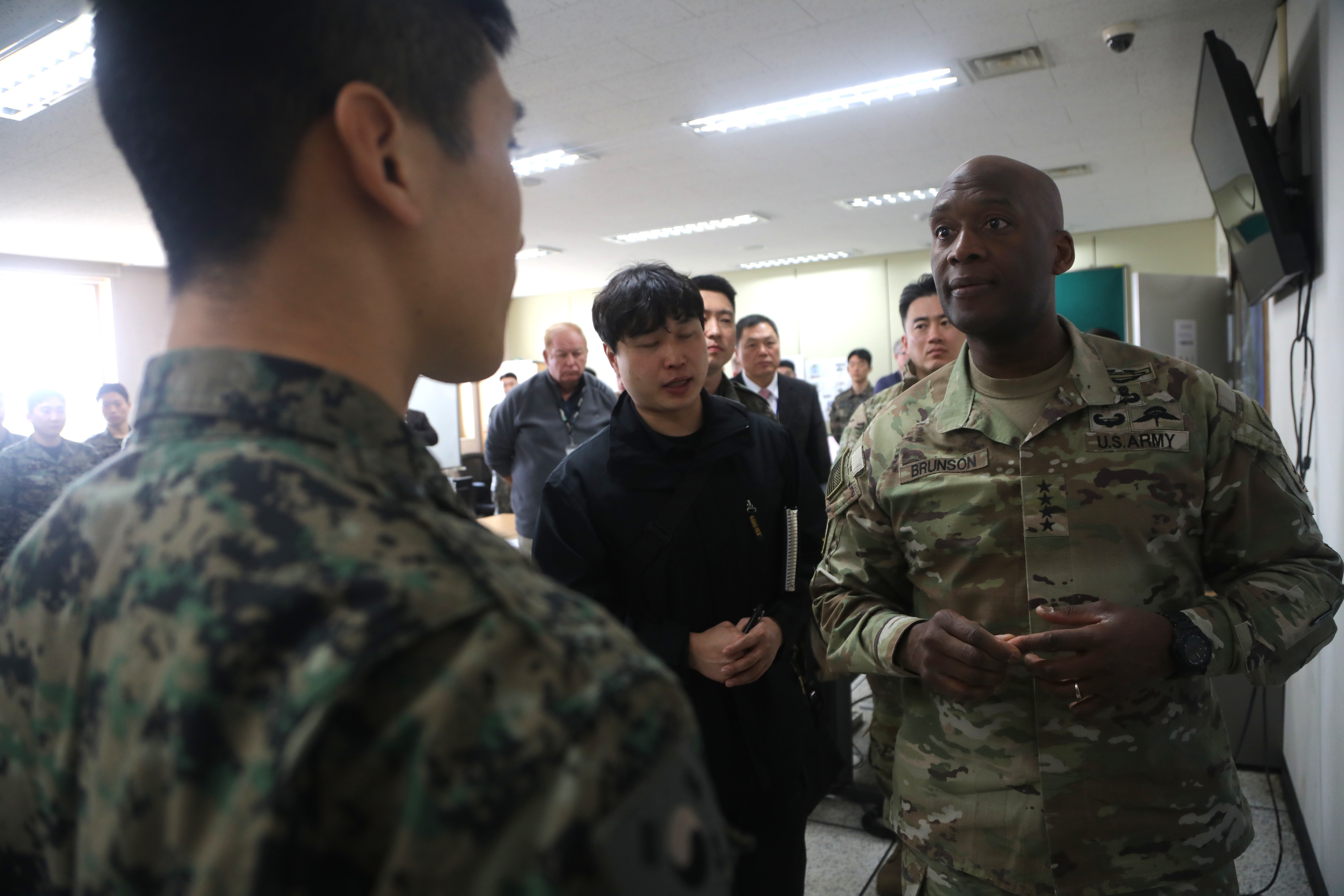 Gen. Xavier T. Brunson, Commanding General of United Nations Command ...