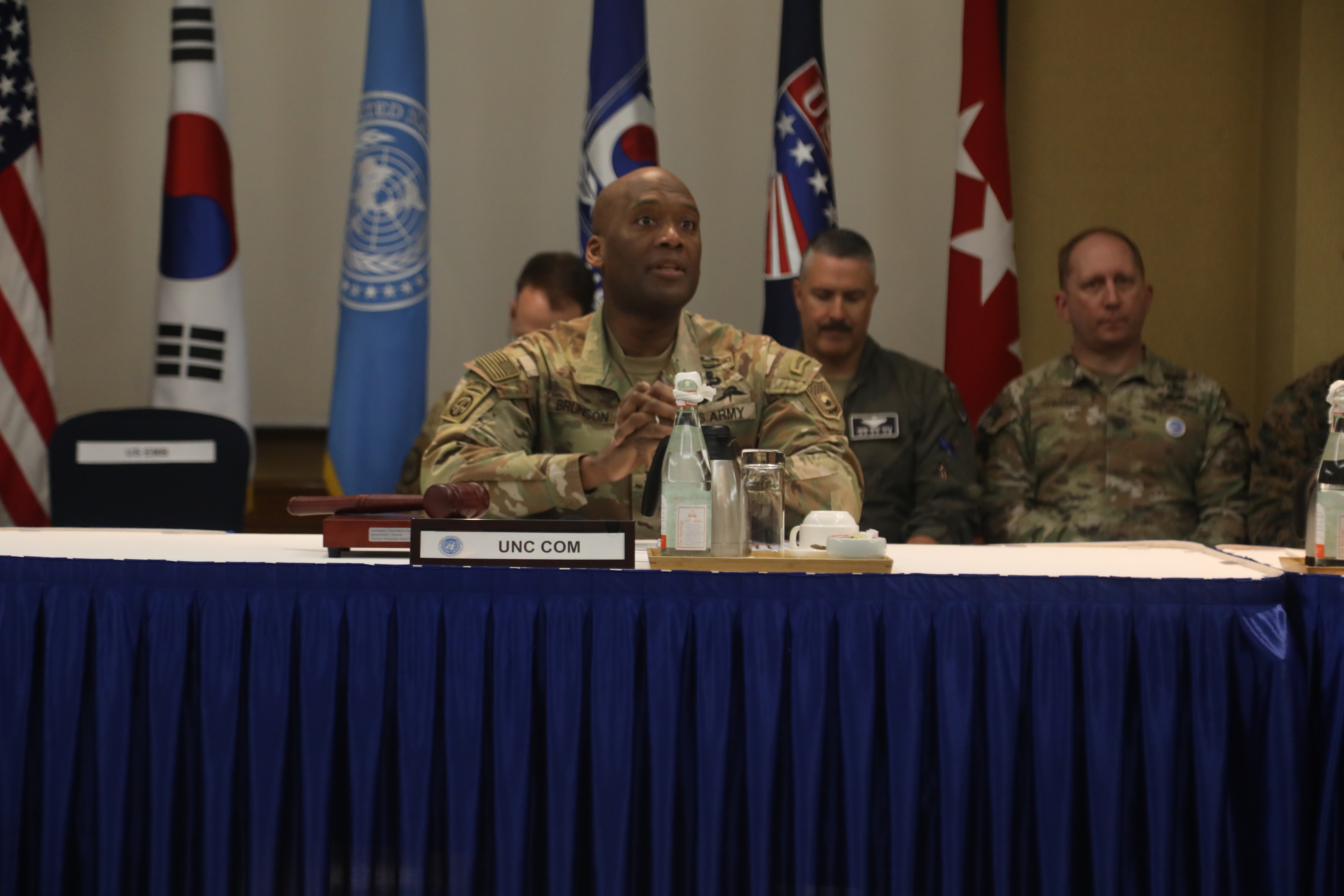 Gen. Xavier T. Brunson, Commanding General of United Nations Command ...