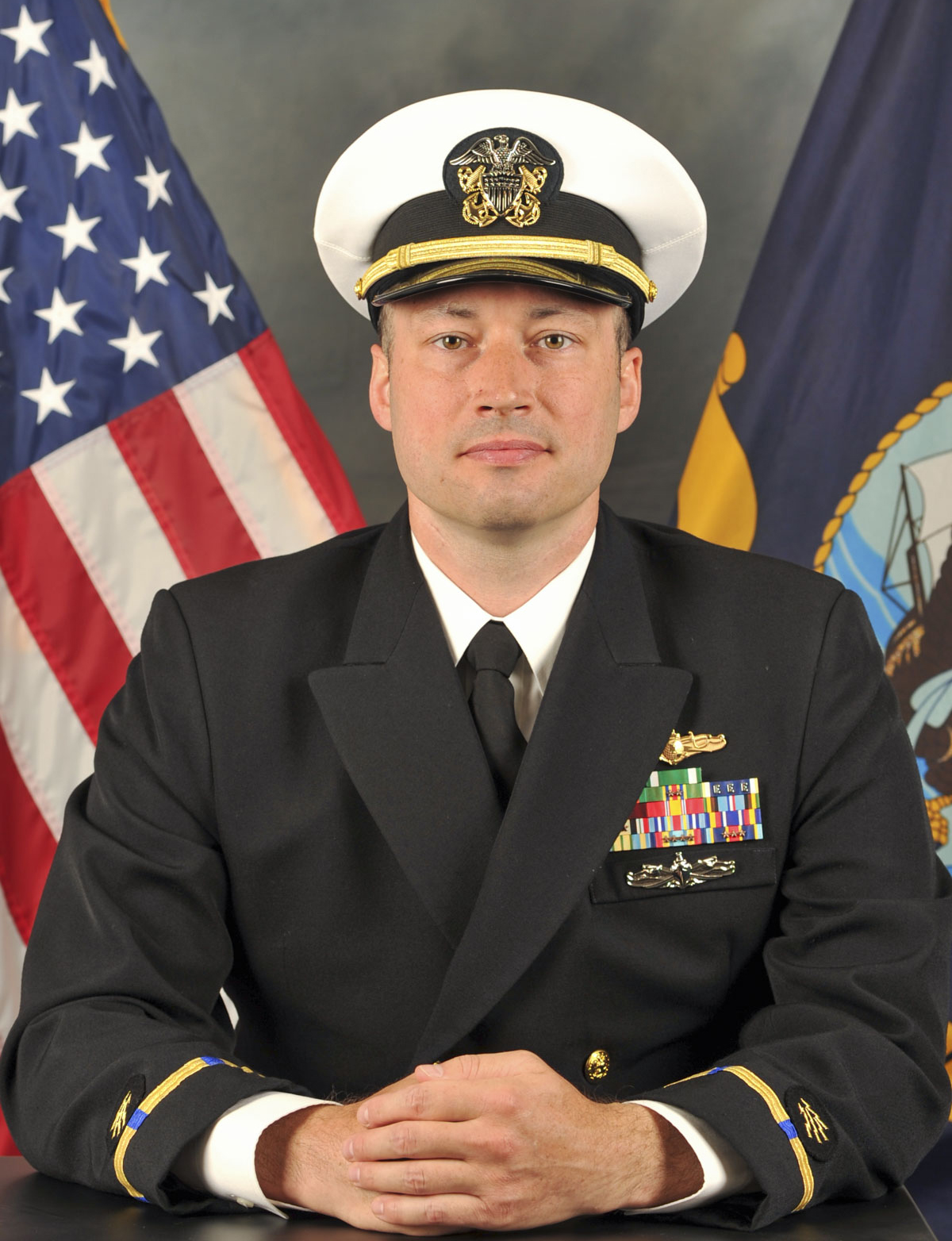 Chief Warrant Officer 3 Brett M. Clark, Officer in Charge, Naval ...