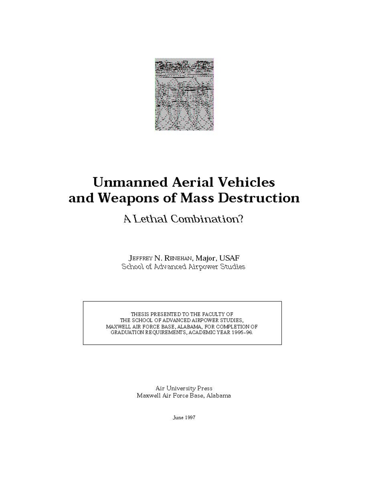 Unmanned Aerial Vehicles and Weapons of Mass Destruction > Air ...