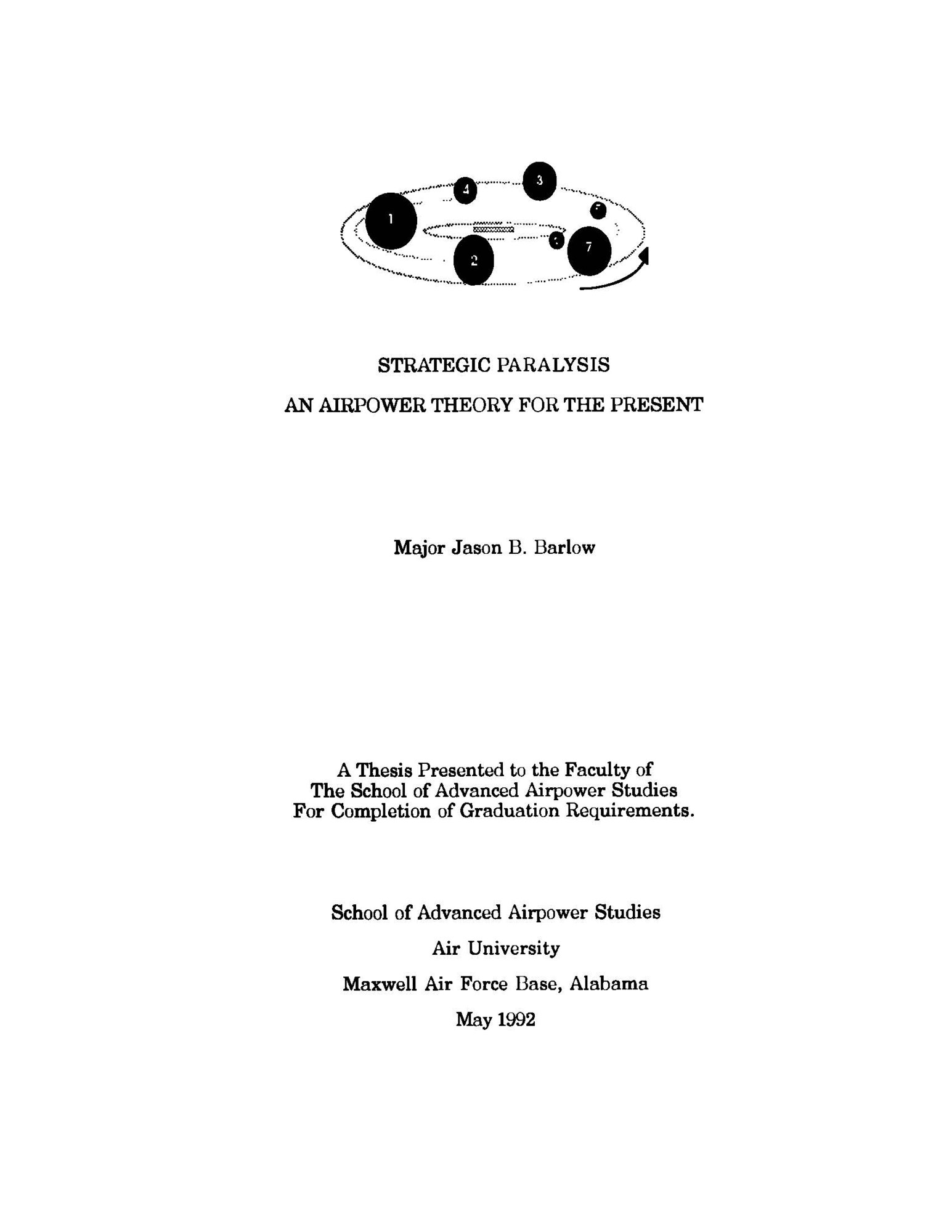 Strategic Paralysis > Air University (AU) > Air University Press