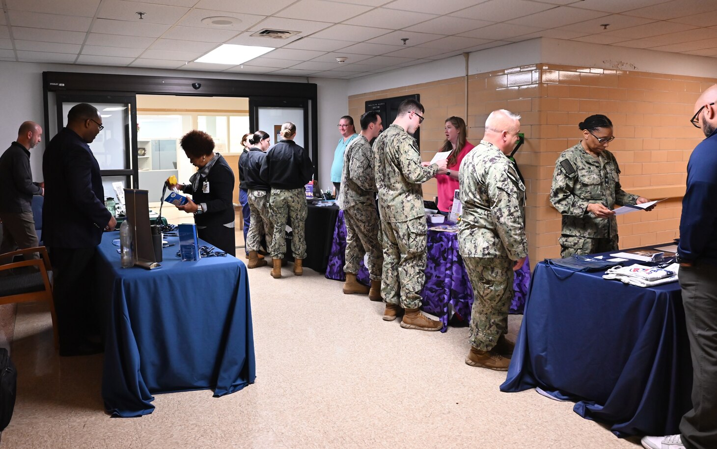 NMRTC Beaufort Hosts a Naval College Education Fair > Navy Medicine ...