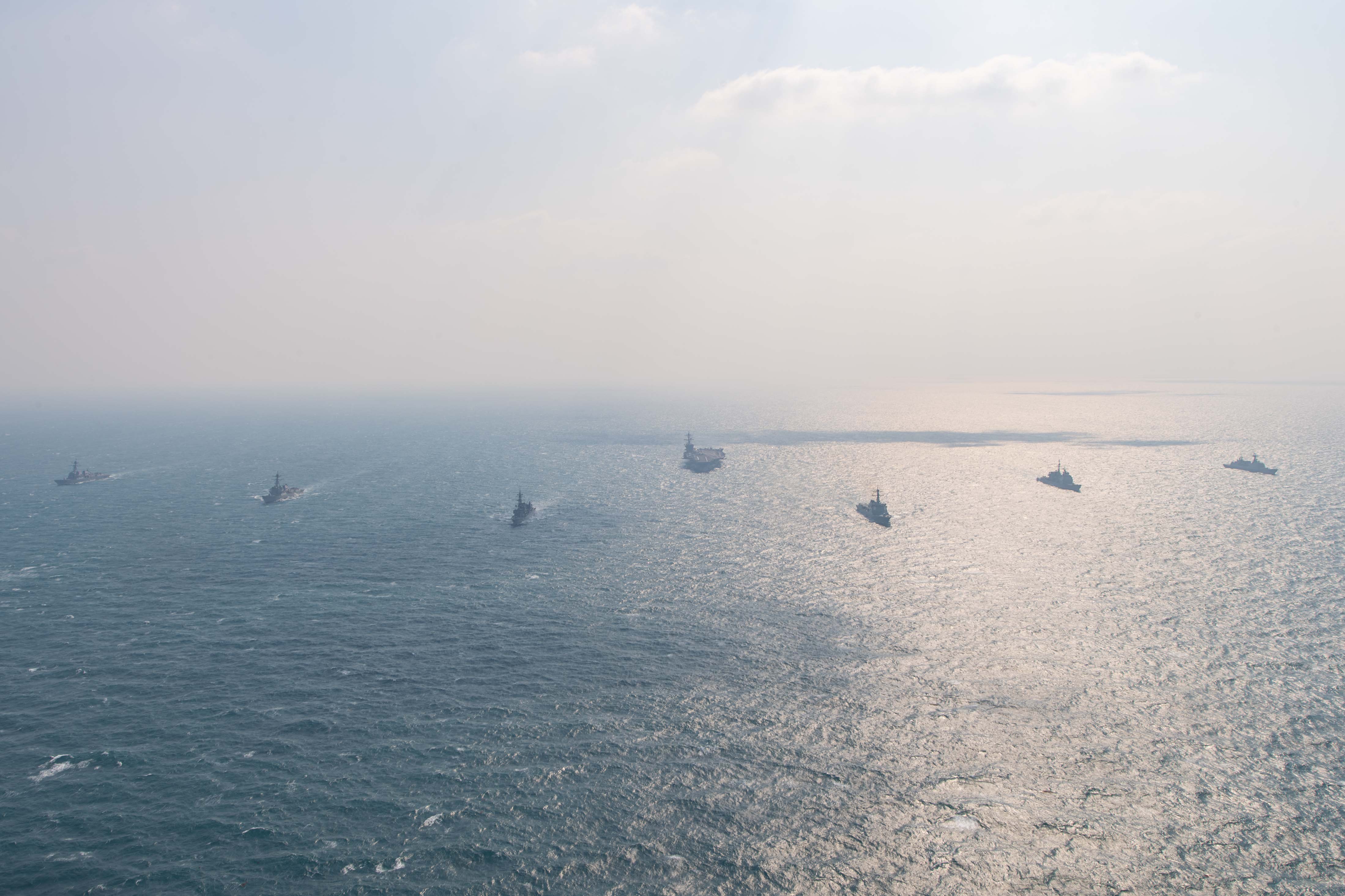 Republic of Korea, Japan, and the U.S. Conduct Trilateral Naval ...