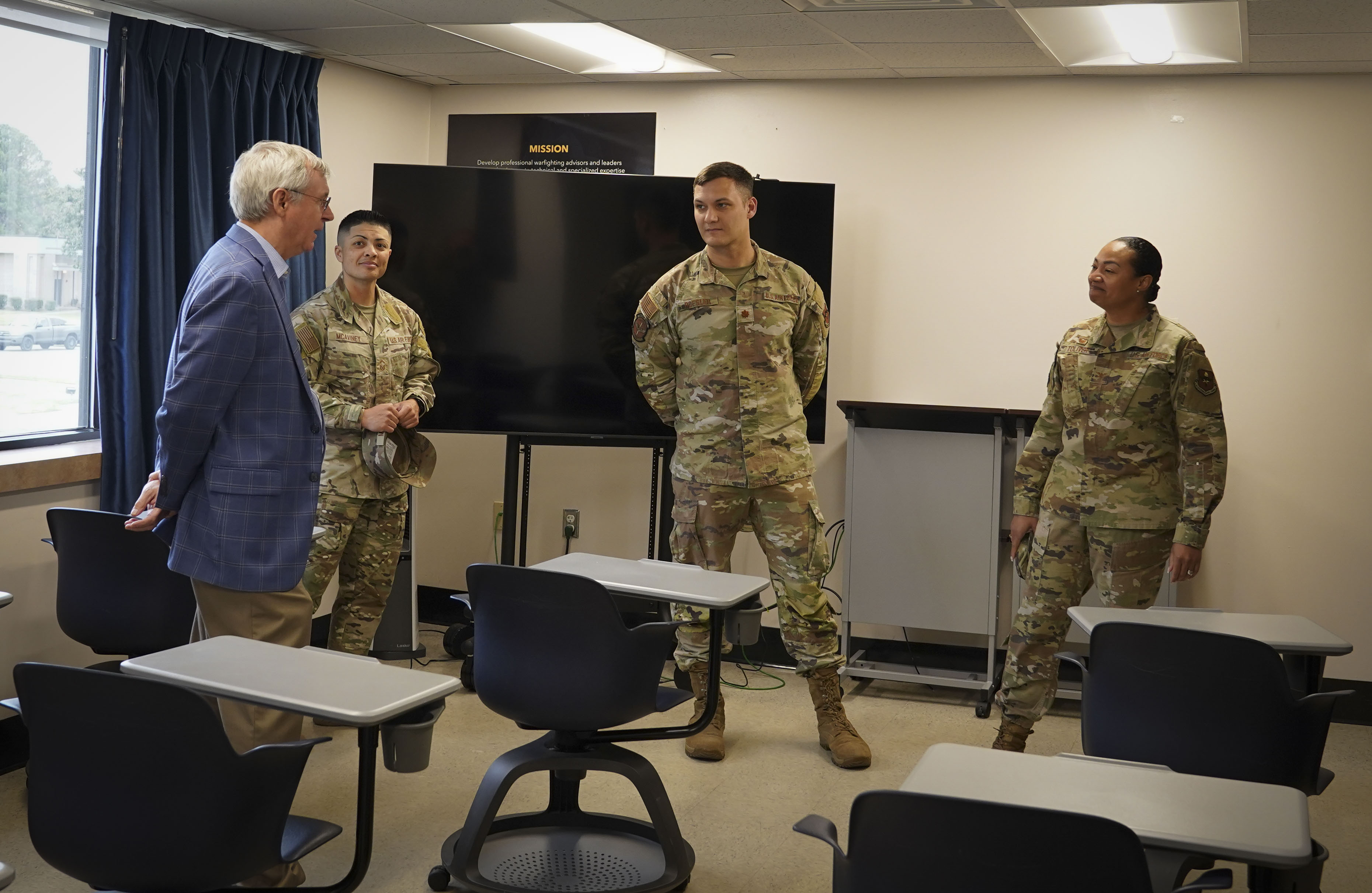 Deputy Assistant Secretary of the Air Force for Installations visits Maxwell, Gunter > Maxwell ...