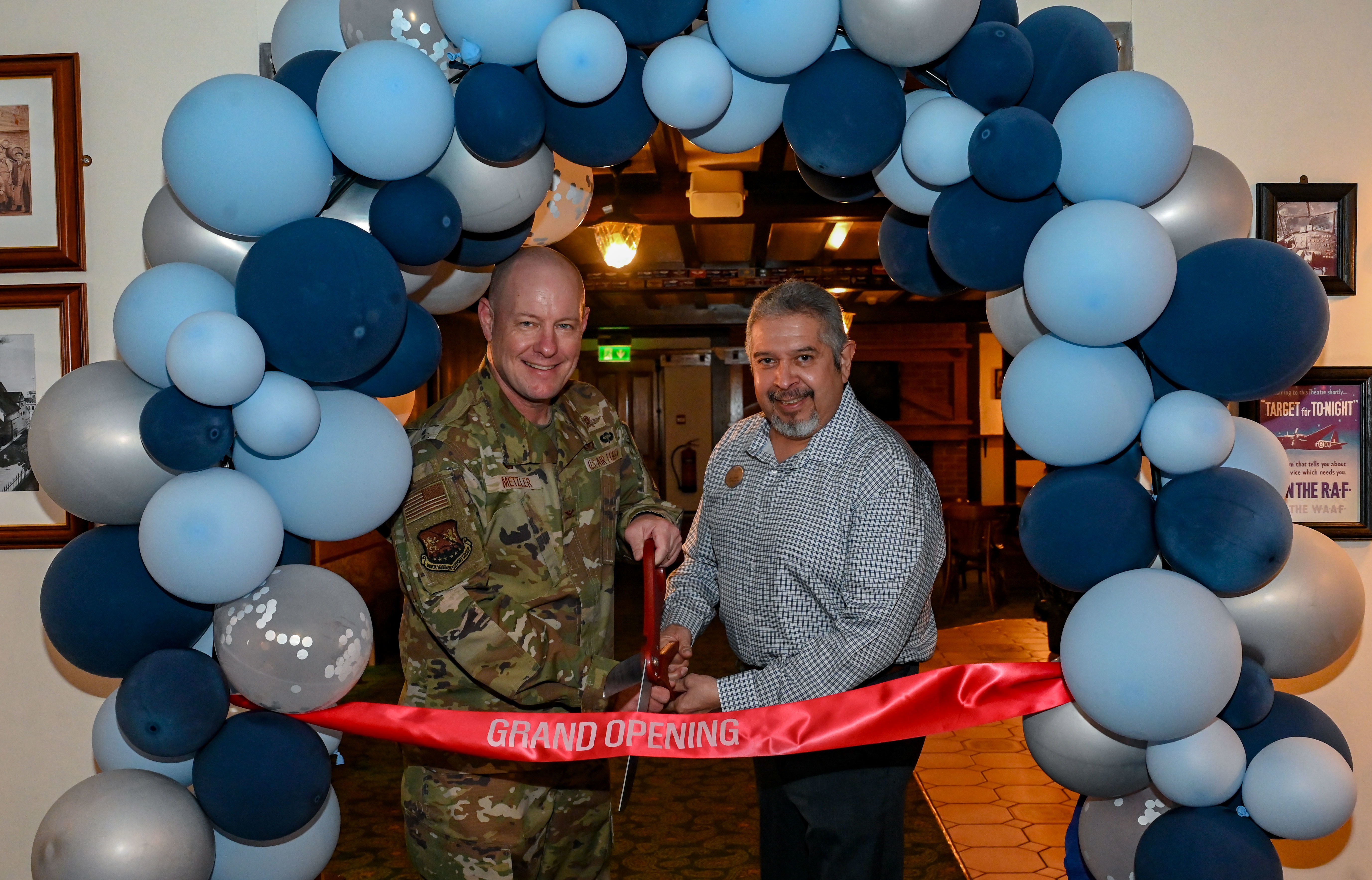 RAF Mildenhall Gateway Inn Smart Start Breakfast ribbon cutting > Royal ...