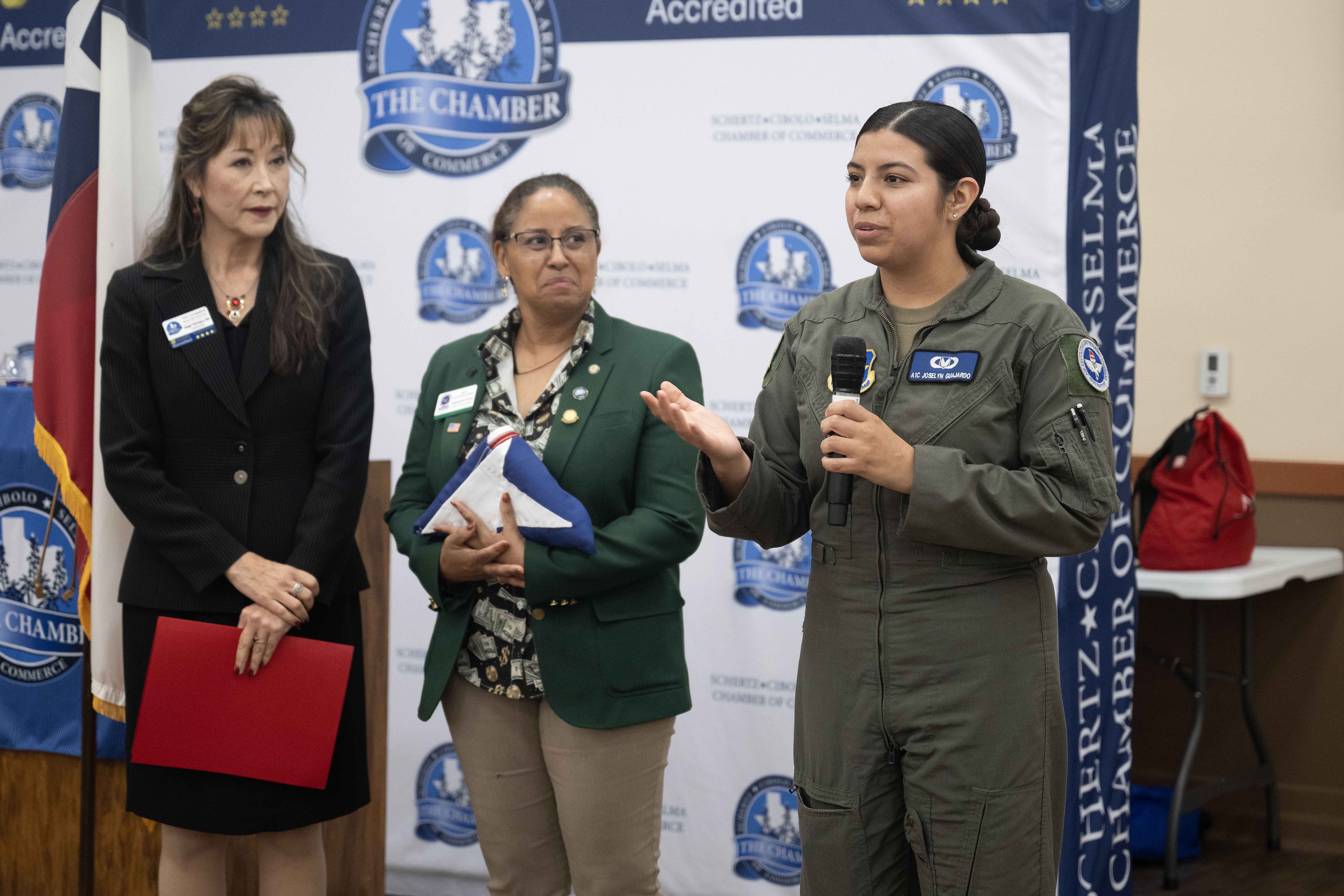 12th FTW Airman honored as Hidden Hero by The Chamber’s Military Affairs Committee > Joint Base ...