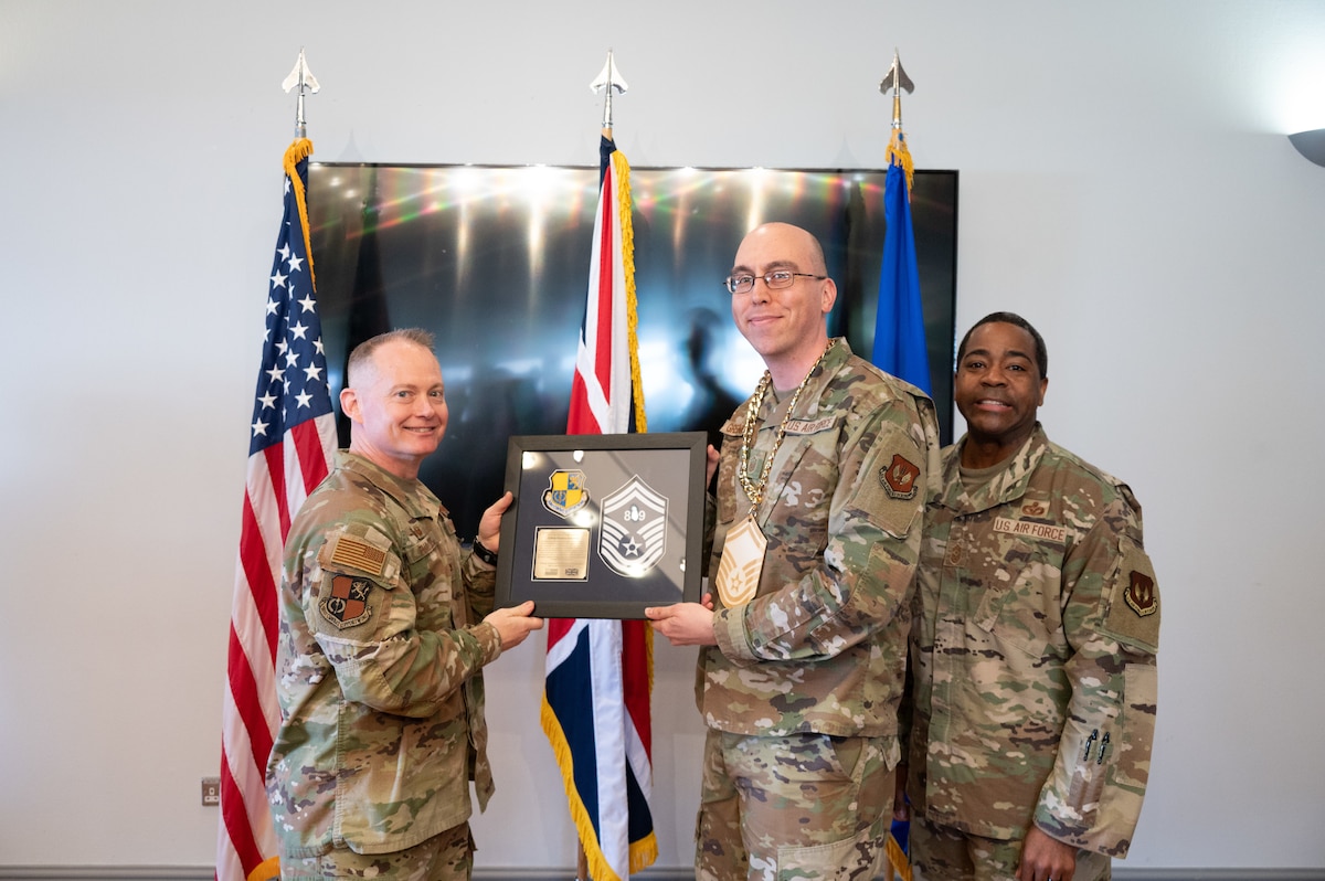 501st CSW Senior Master Sergeant Release party > 501st Combat Support Wing > Article Display