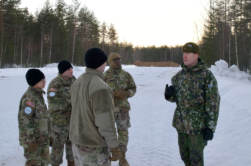 237th Engineers train with Finnish counterparts during Arctic Forge 25 ...