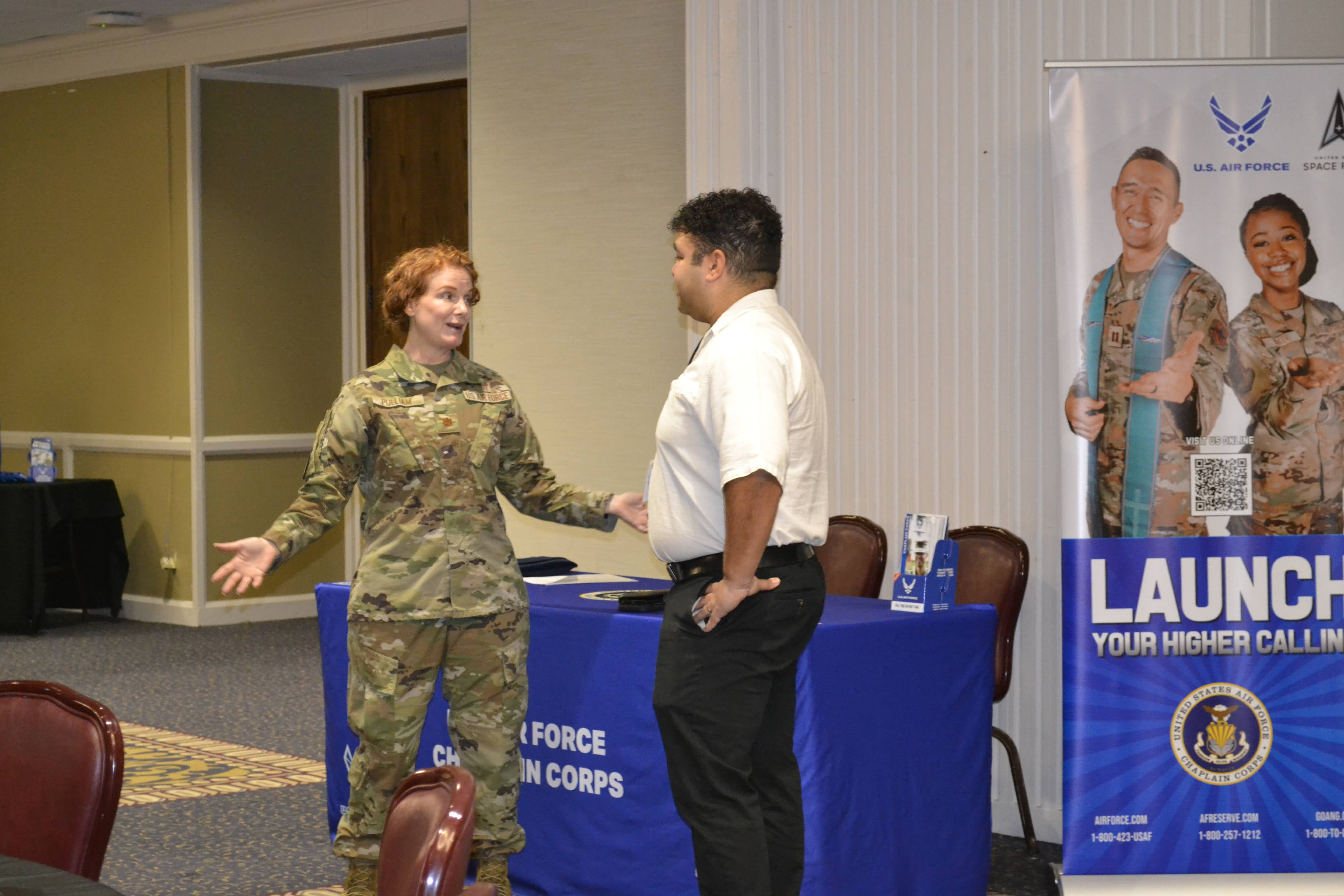 Tinker hosts inaugural joint military Chaplaincy recruiting event ...