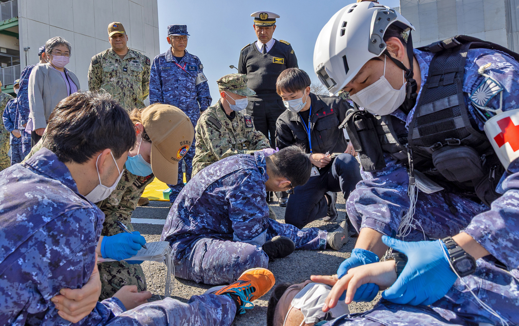 USNH Yokosuka and JSDF Hospital Yokosuka Hold Joint Disaster Response ...