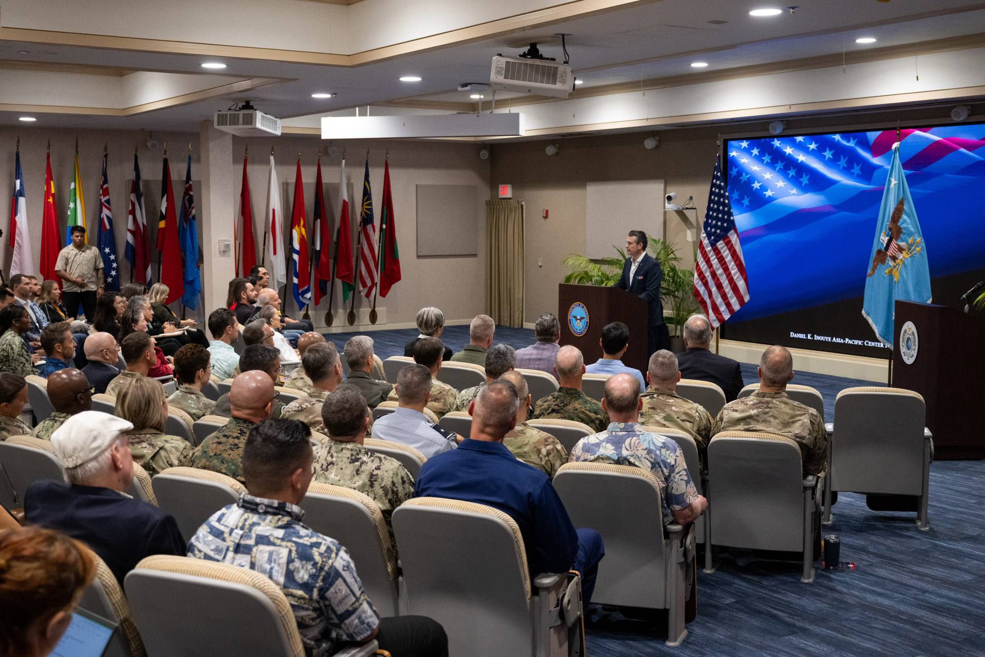 Hegseth Addresses Indo-Pacom Partnerships During First Trip to Region ...